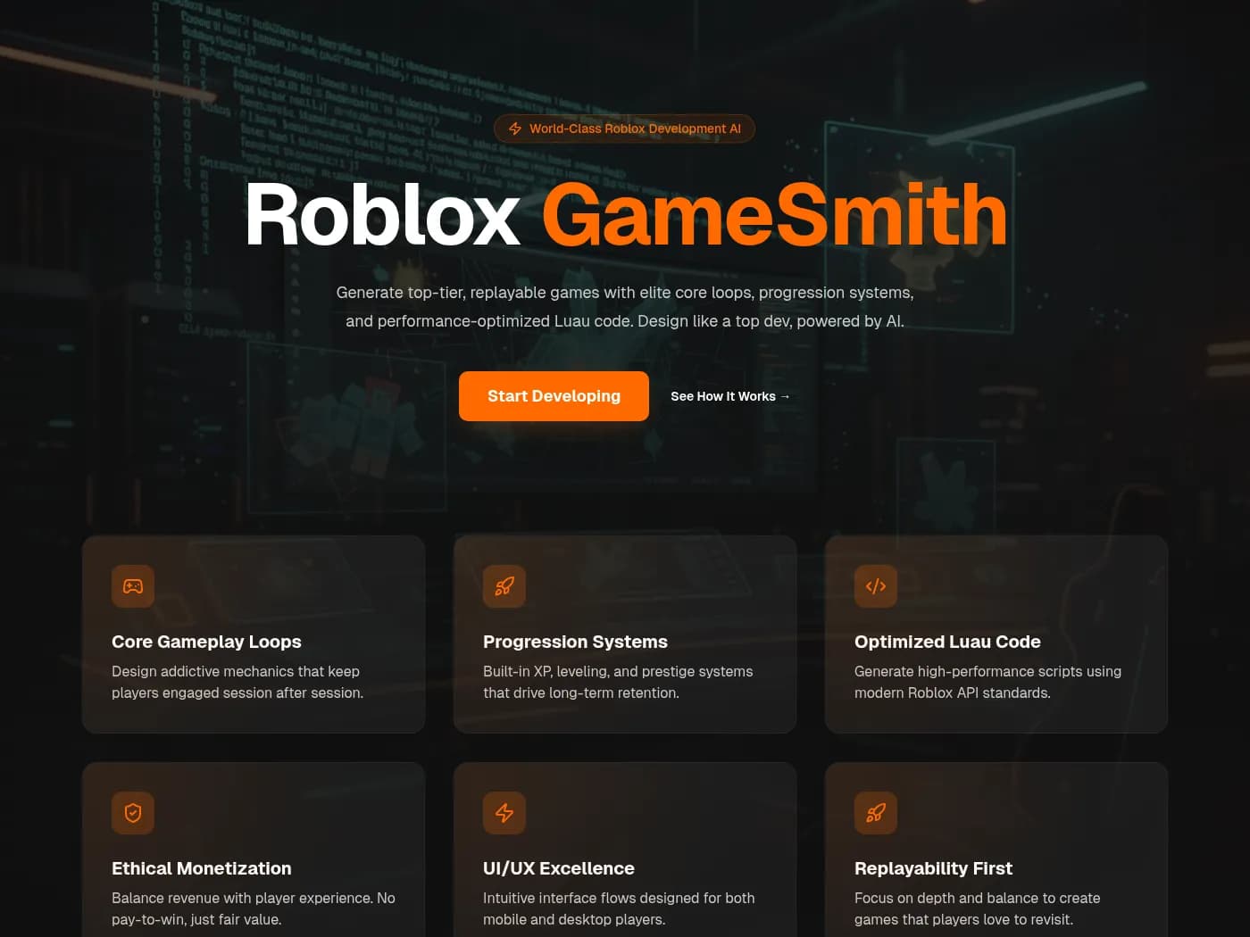 Roblox GameSmith AI