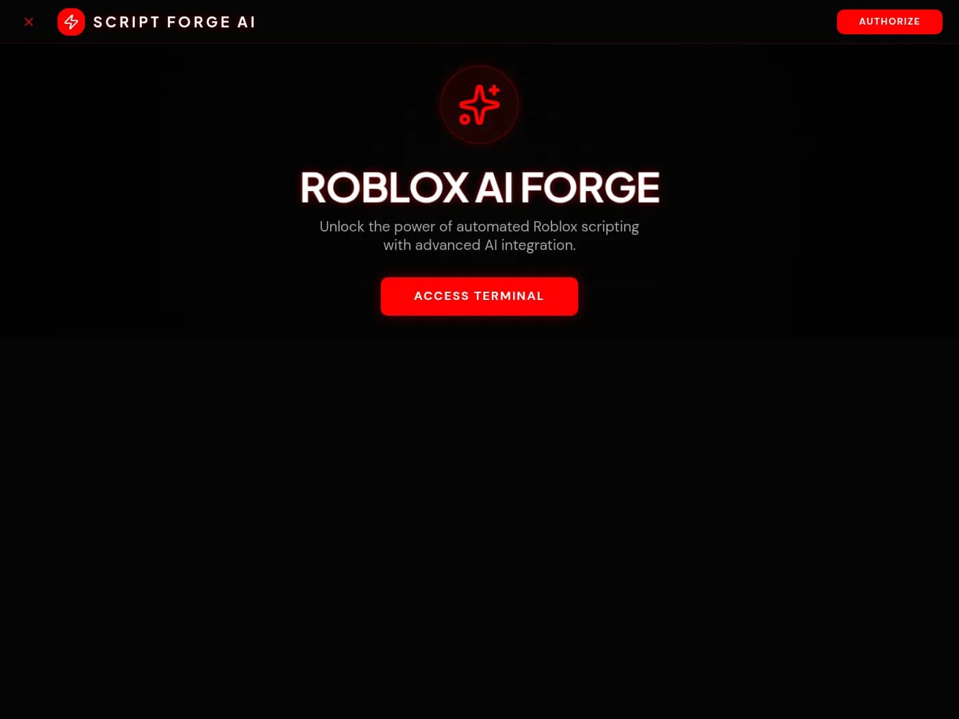 Roblox AI Script Forge