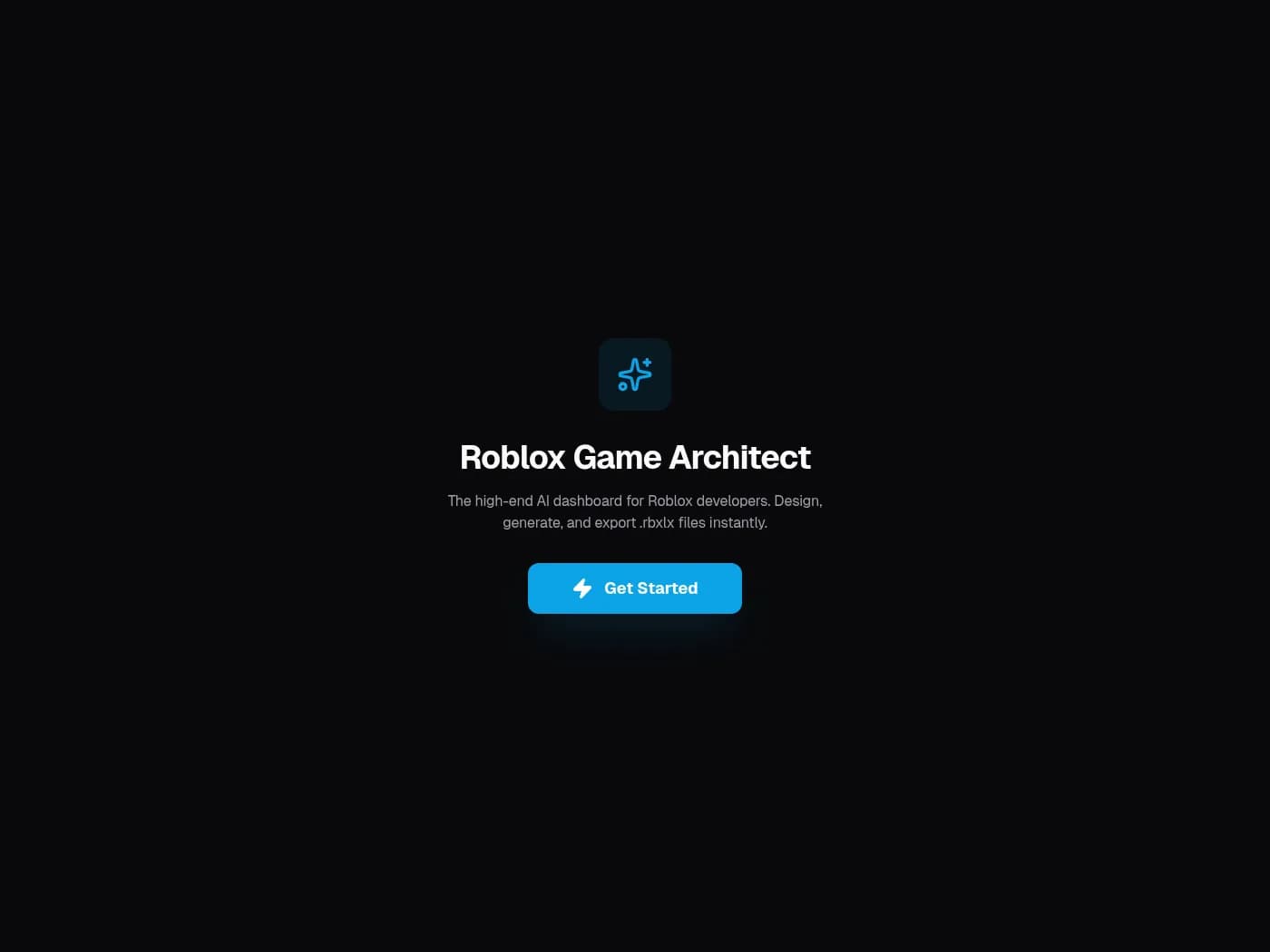 Roblox Game Architect