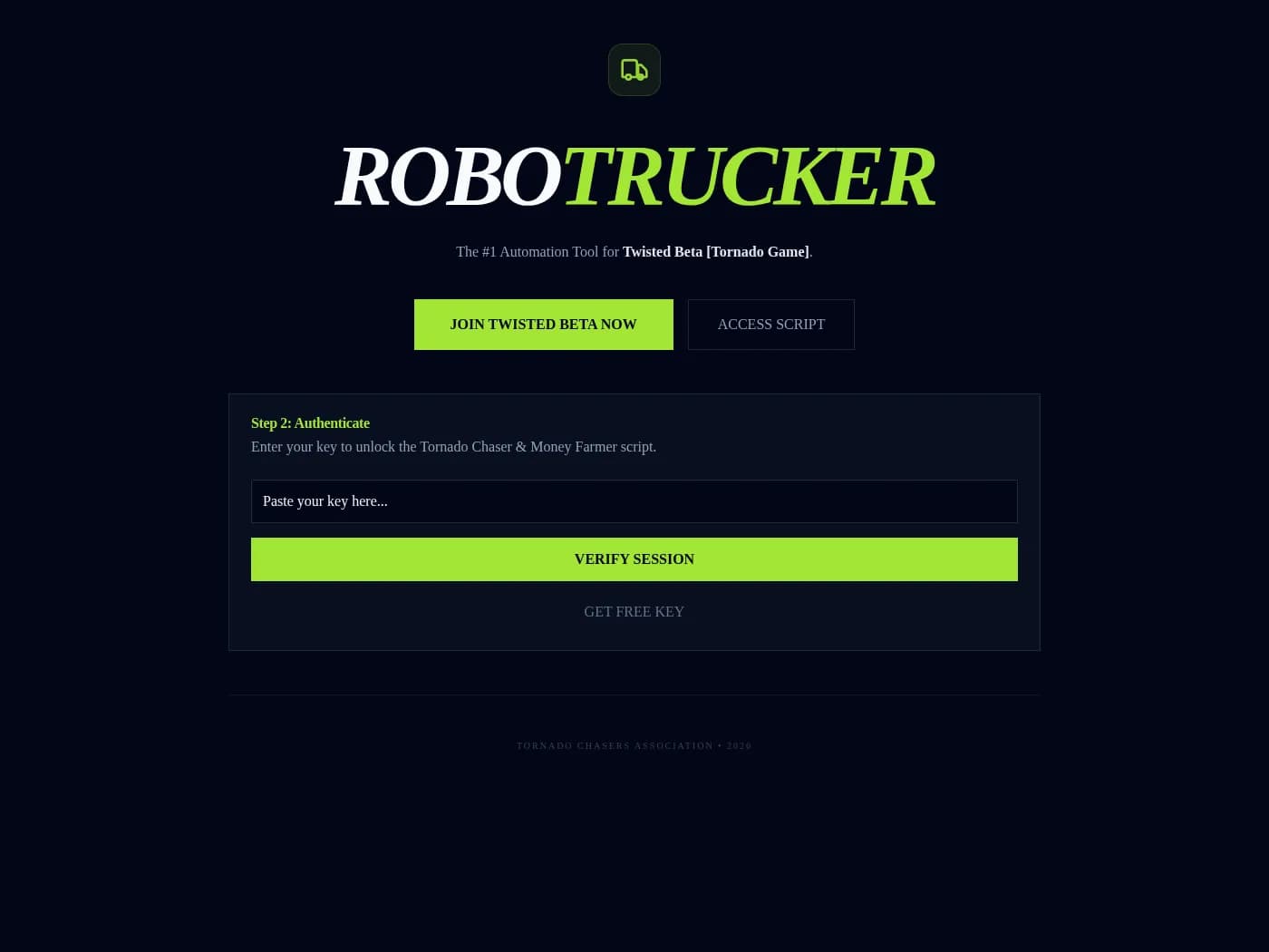 RoboTrucker Automation Script