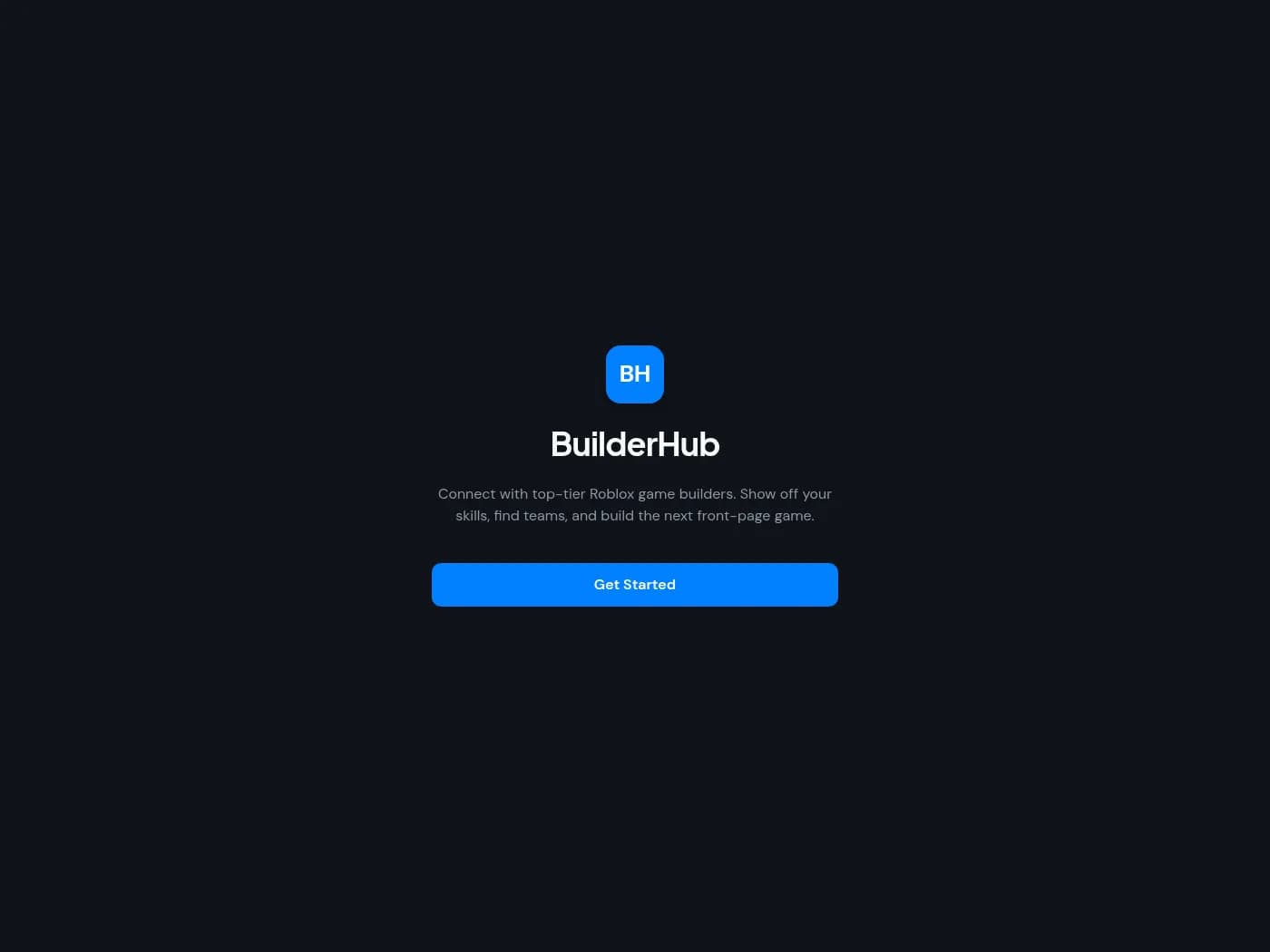 Roblox Game Builder Hub