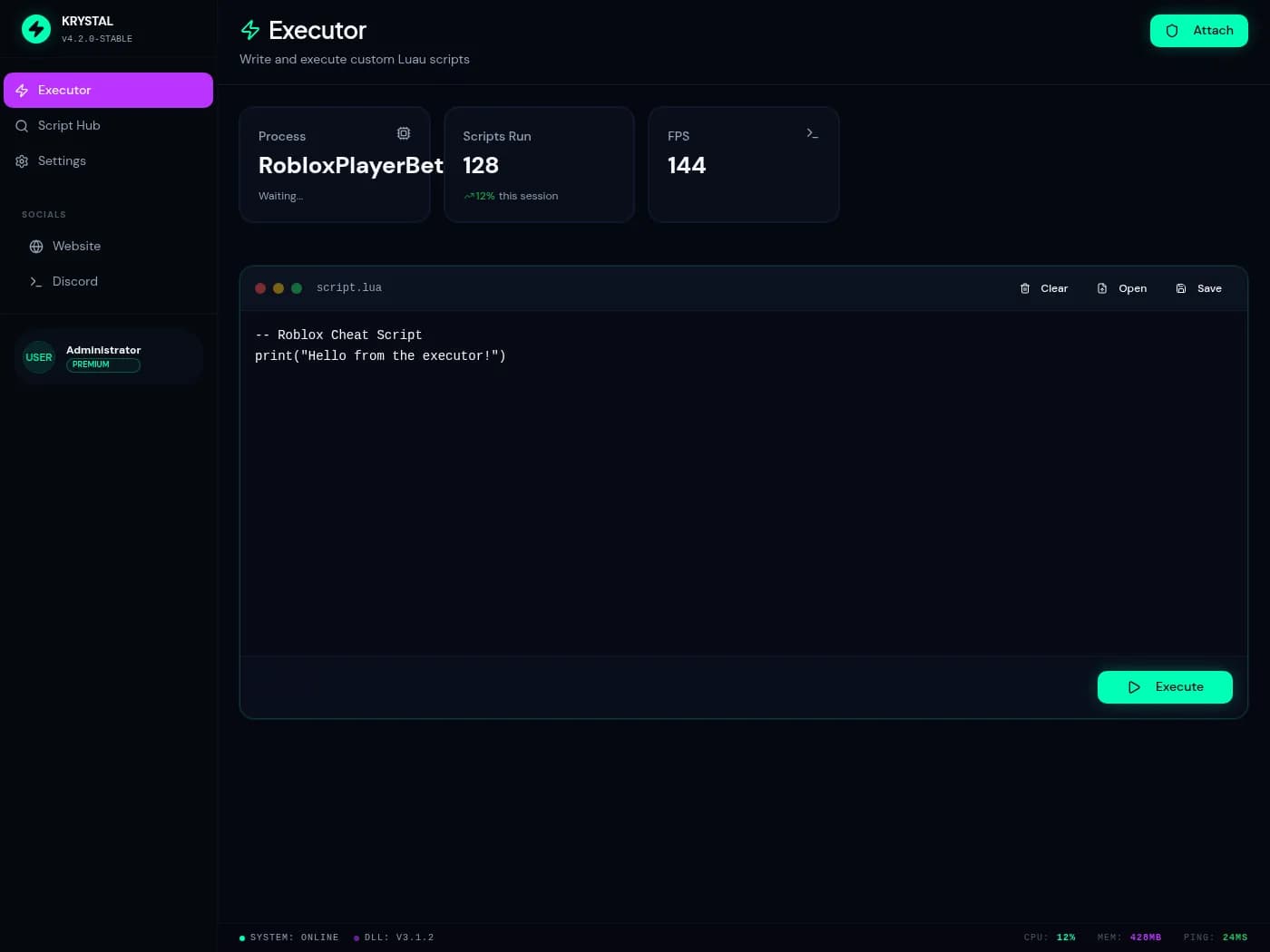 Roblox Cheat UI