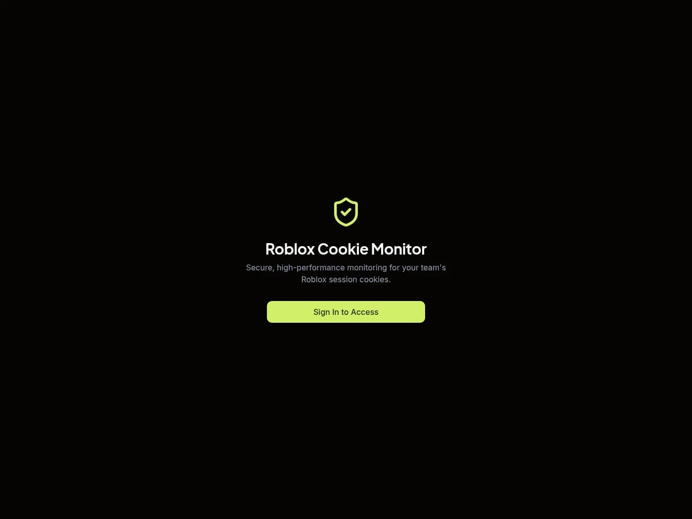 Roblox Cookie Monitor