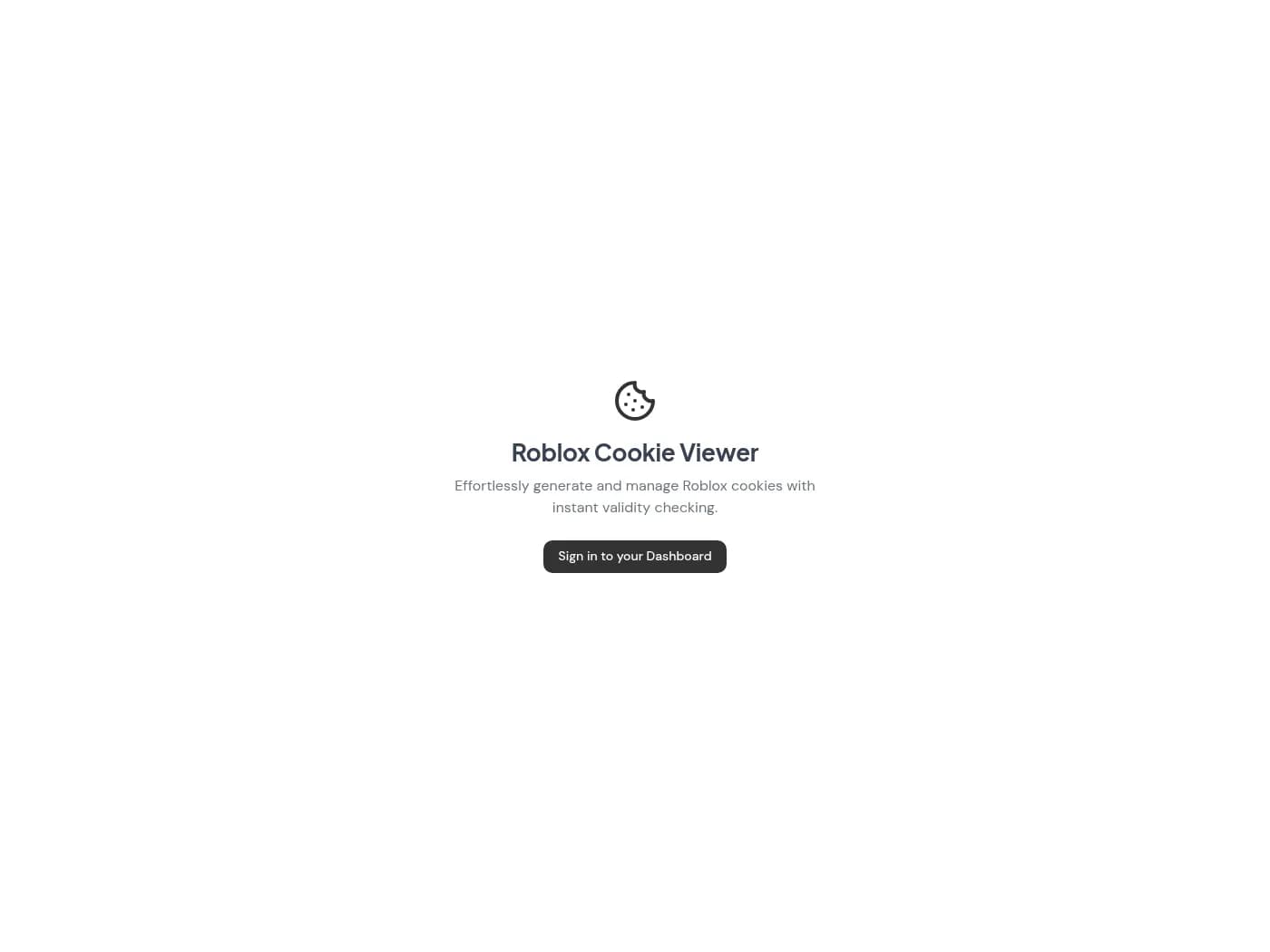 Roblox Cookie Viewer