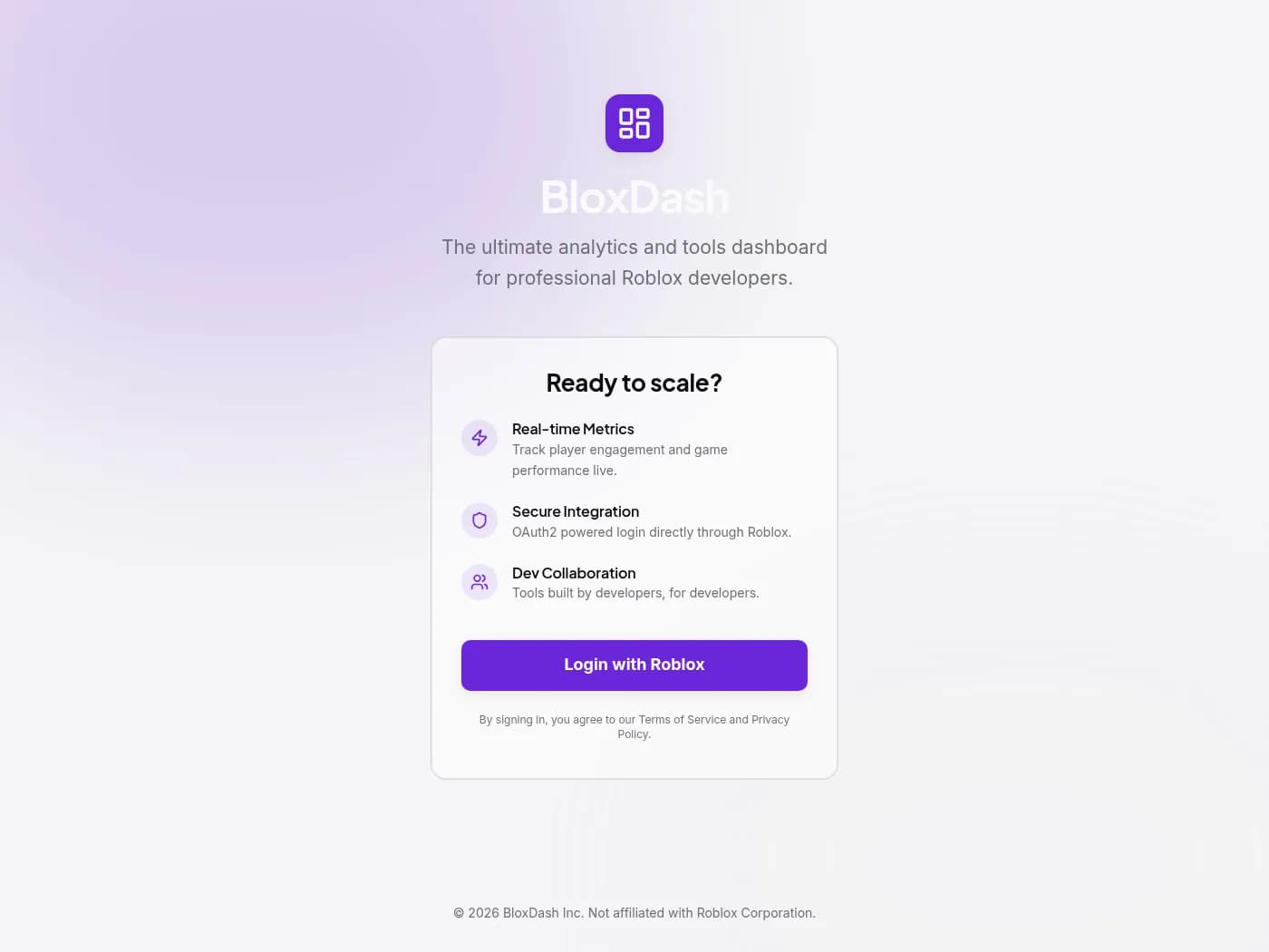 Roblox Dashboard Pro