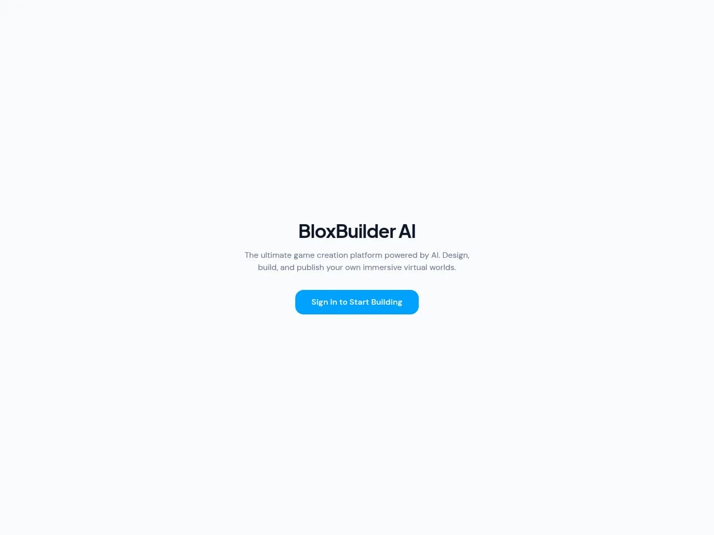 Roblox Game Builder