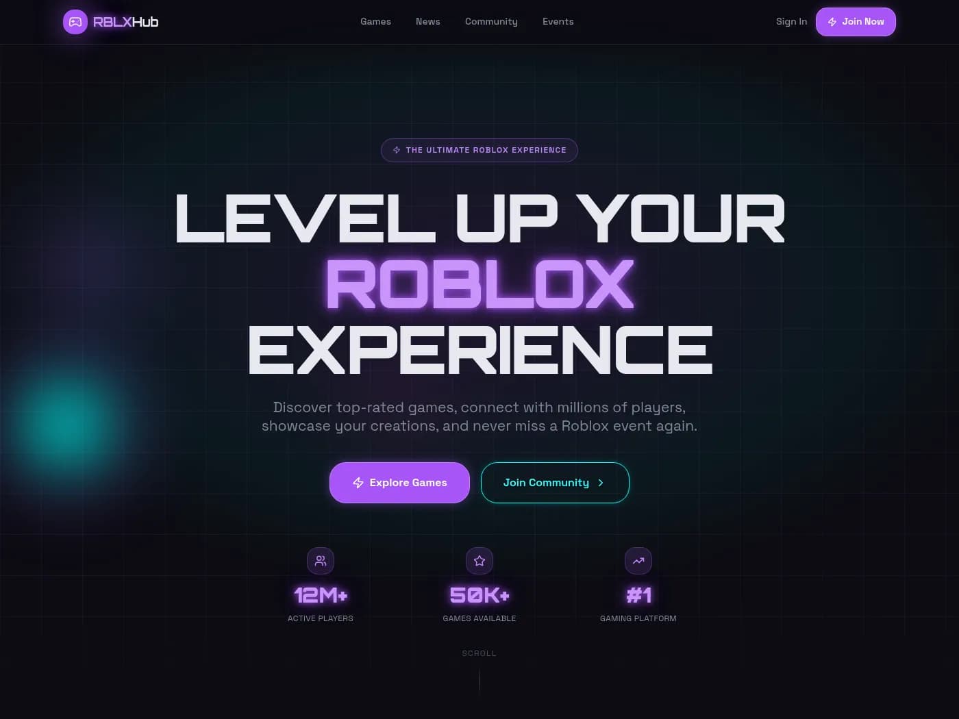 Roblox Gamer Hub