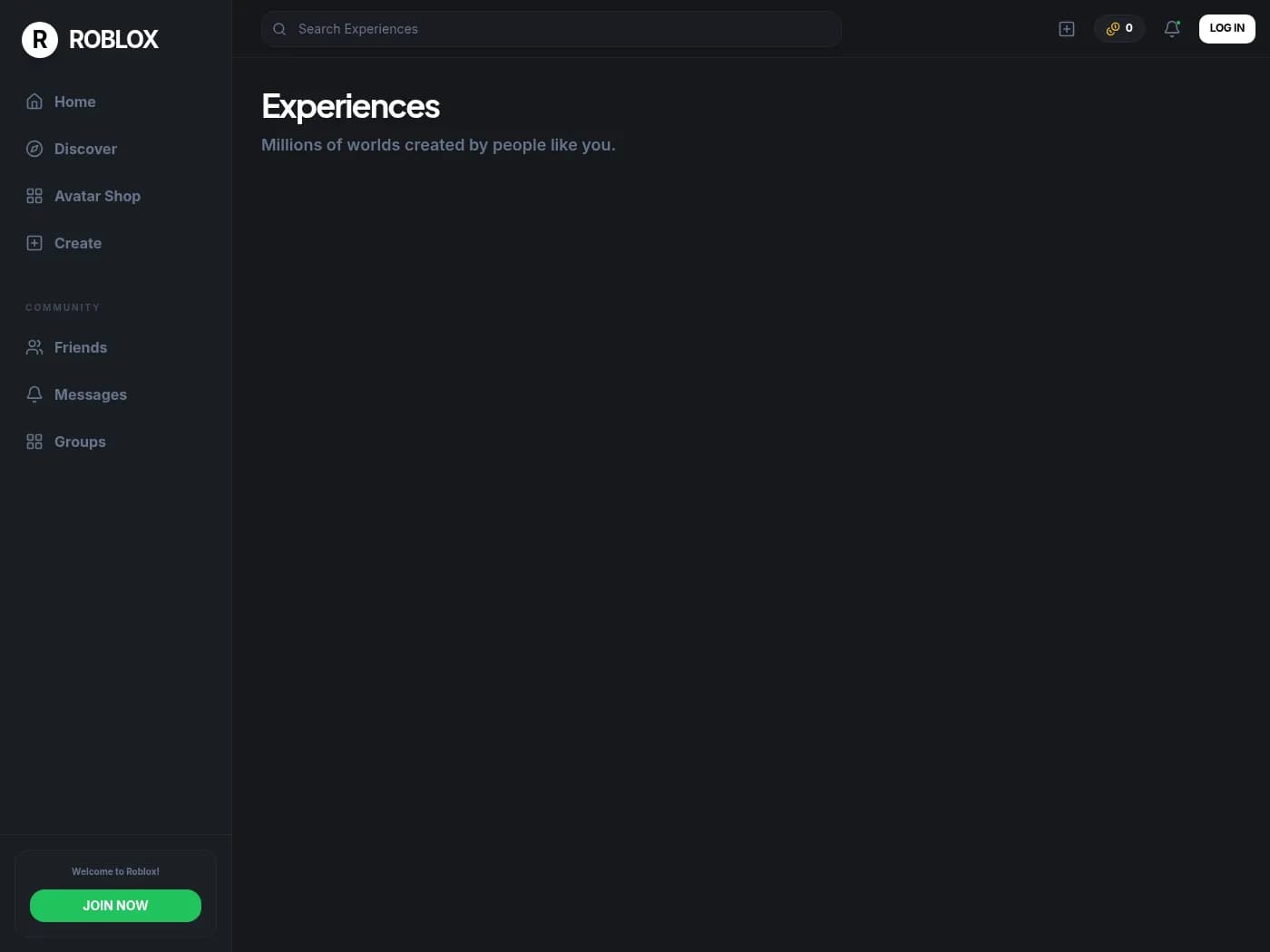 Roblox Games Hub