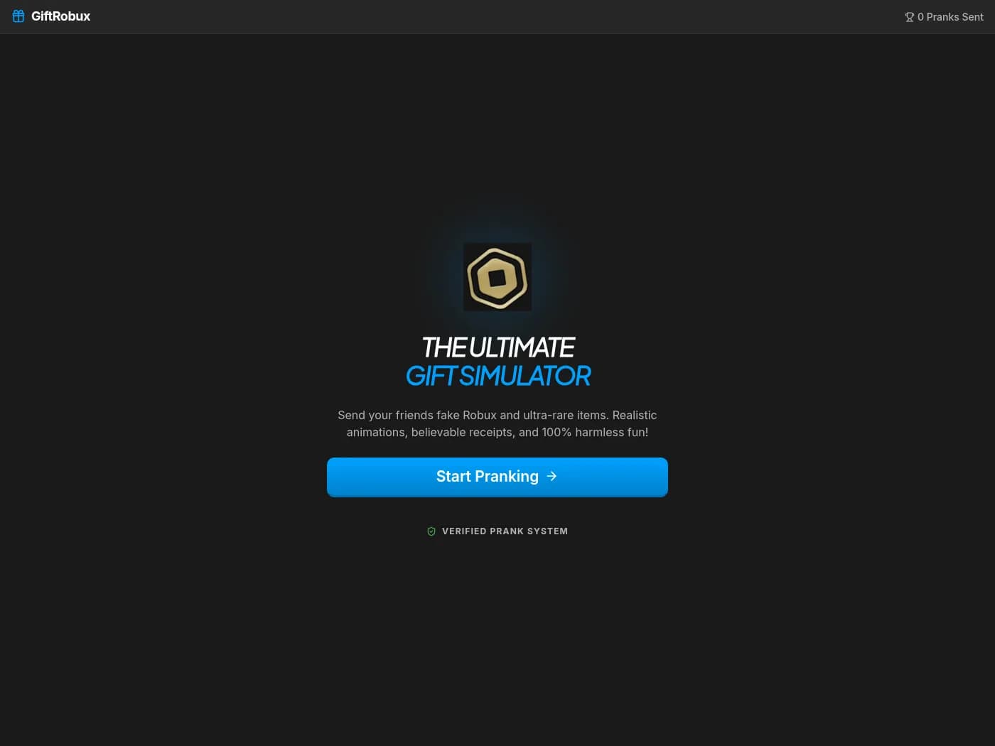 Roblox Gift Prank App