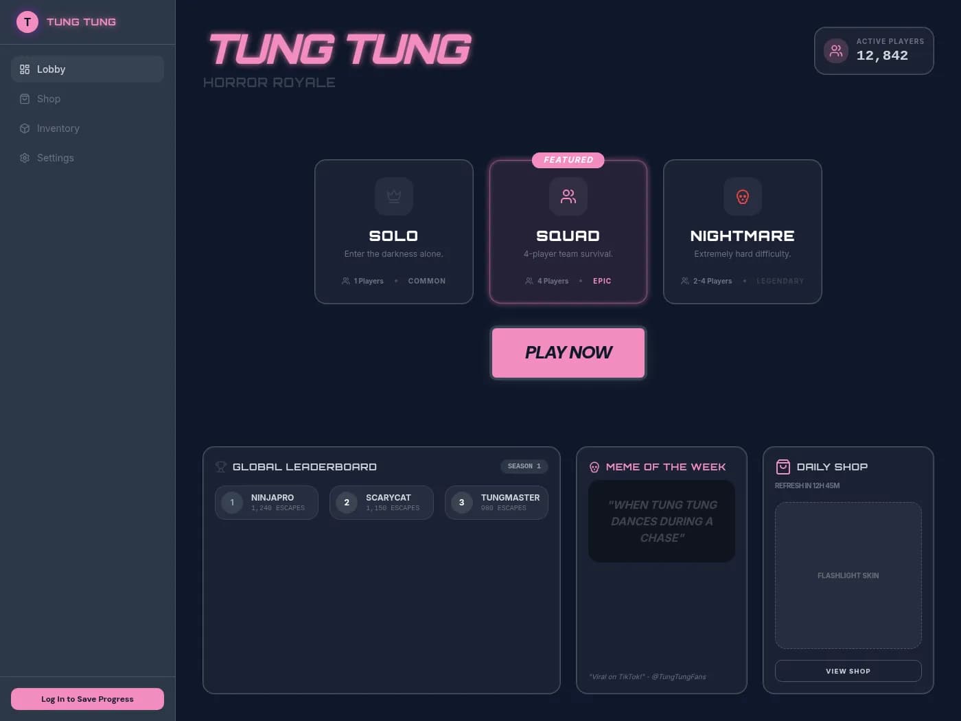 Tung Tung Horror Royale