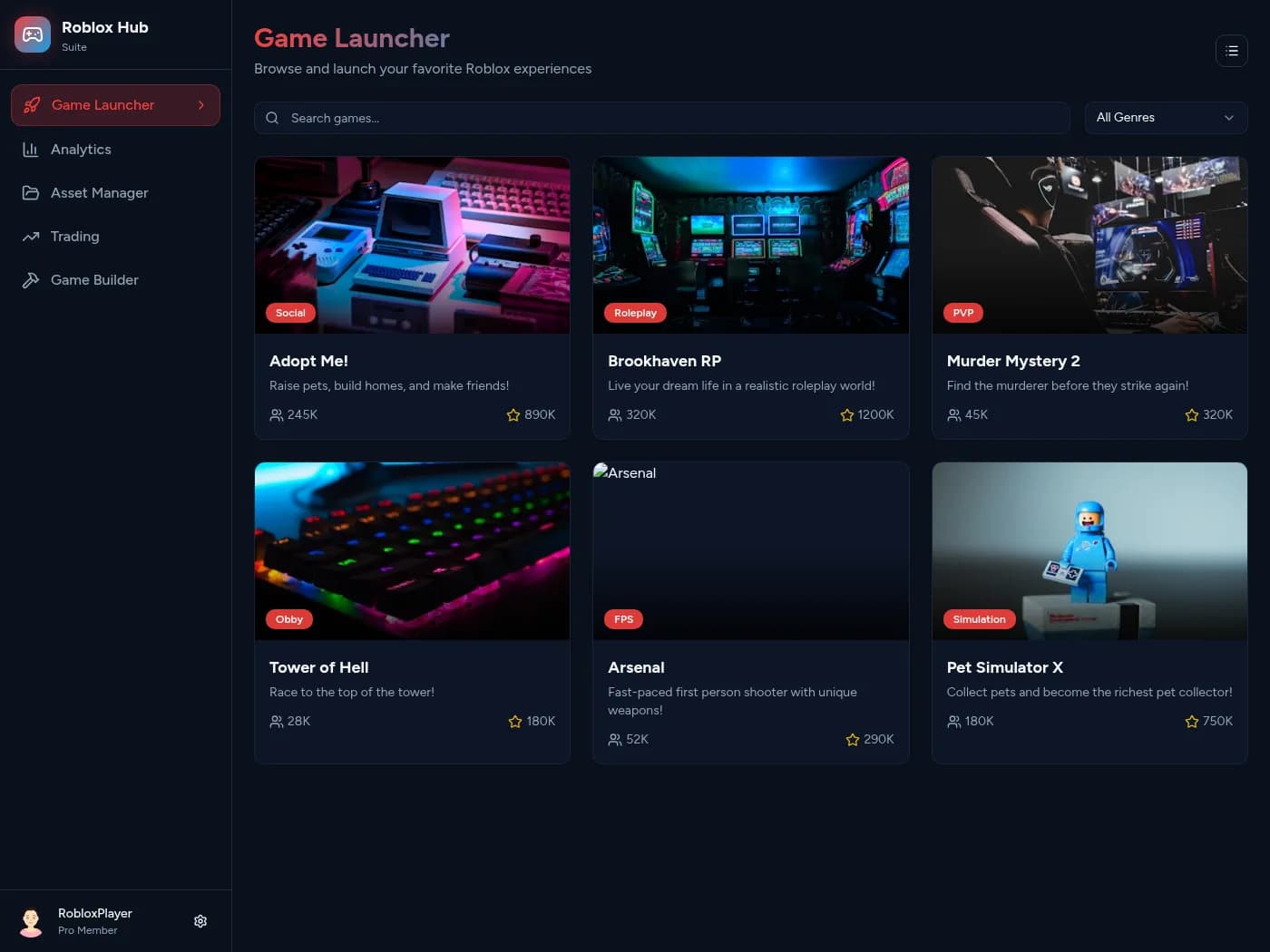 Roblox Hub Suite