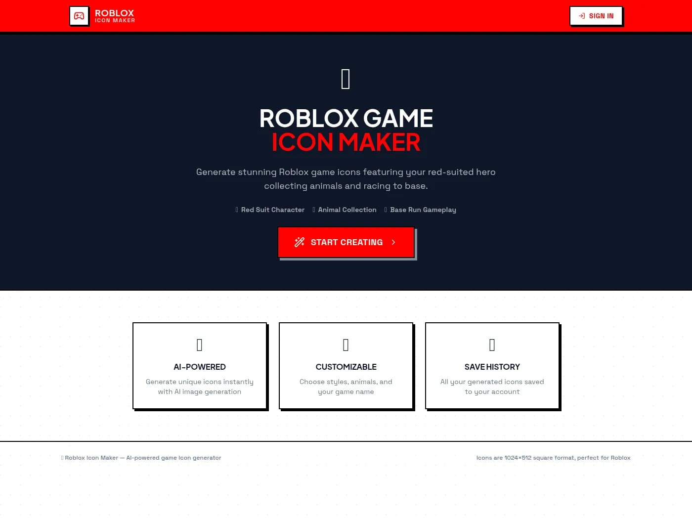 Roblox Hero Icon Maker
