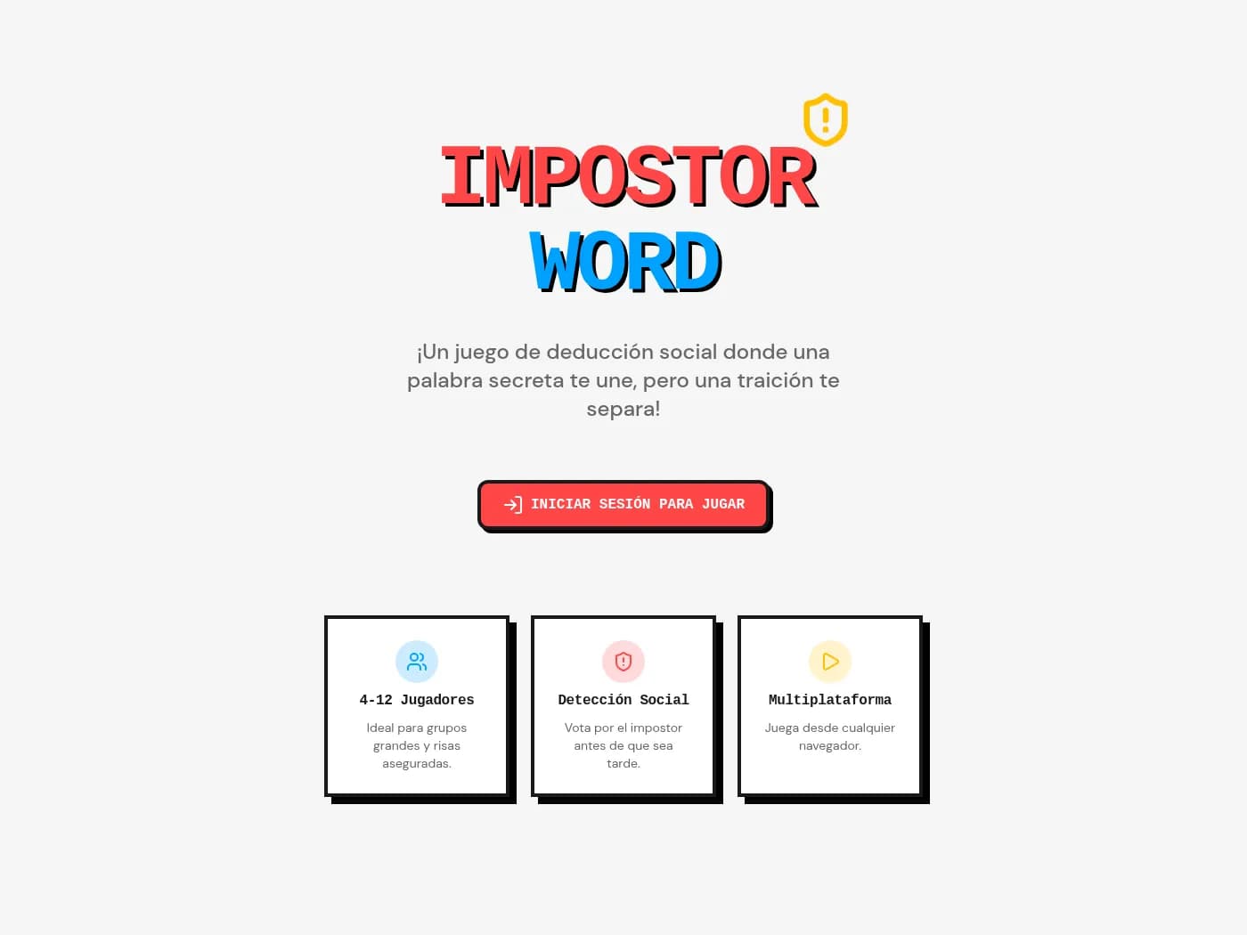 Roblox Impostor Word Game