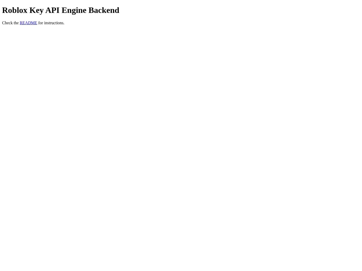 Roblox Key API Engine
