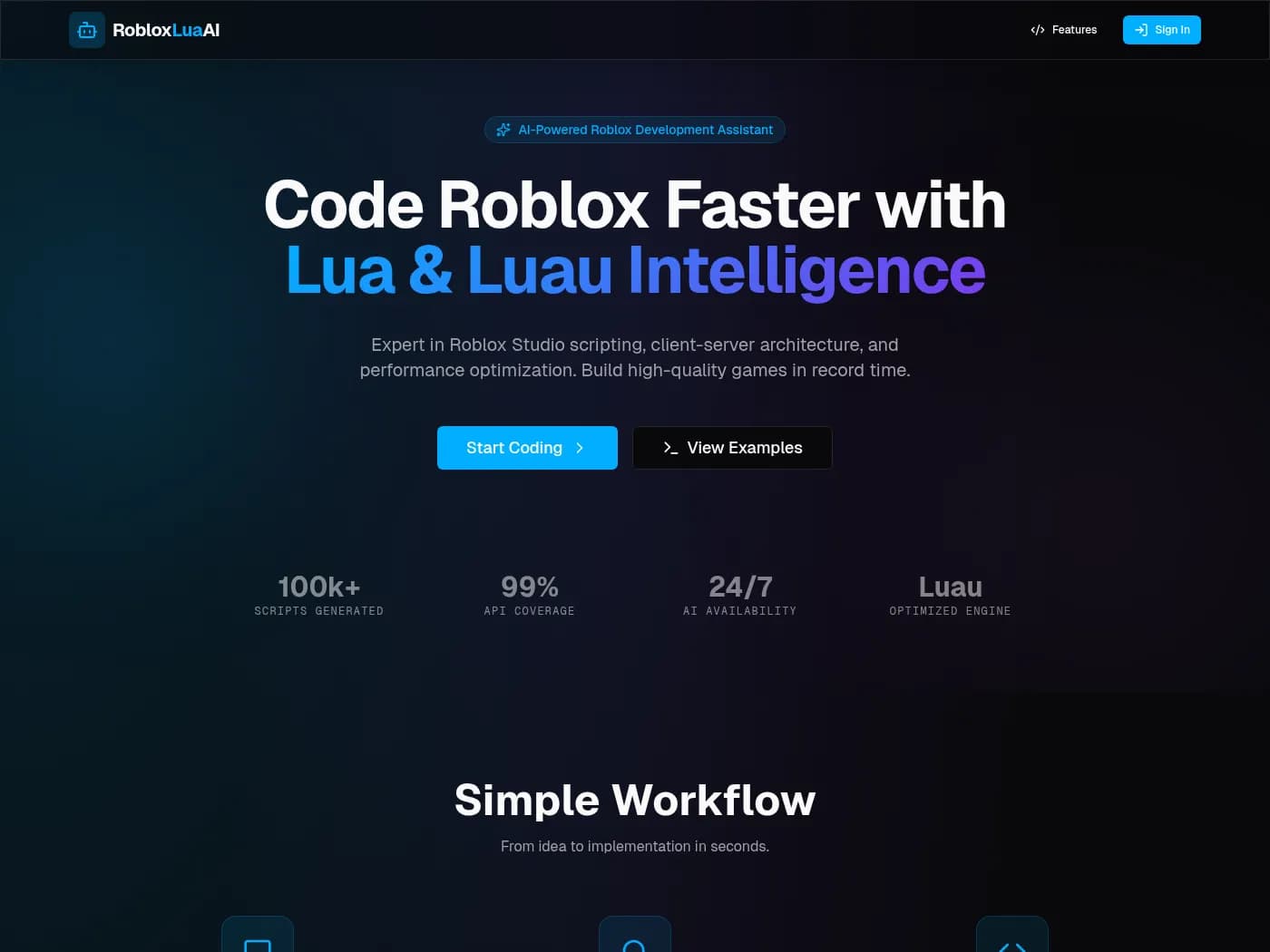 Roblox Lua AI Assistant