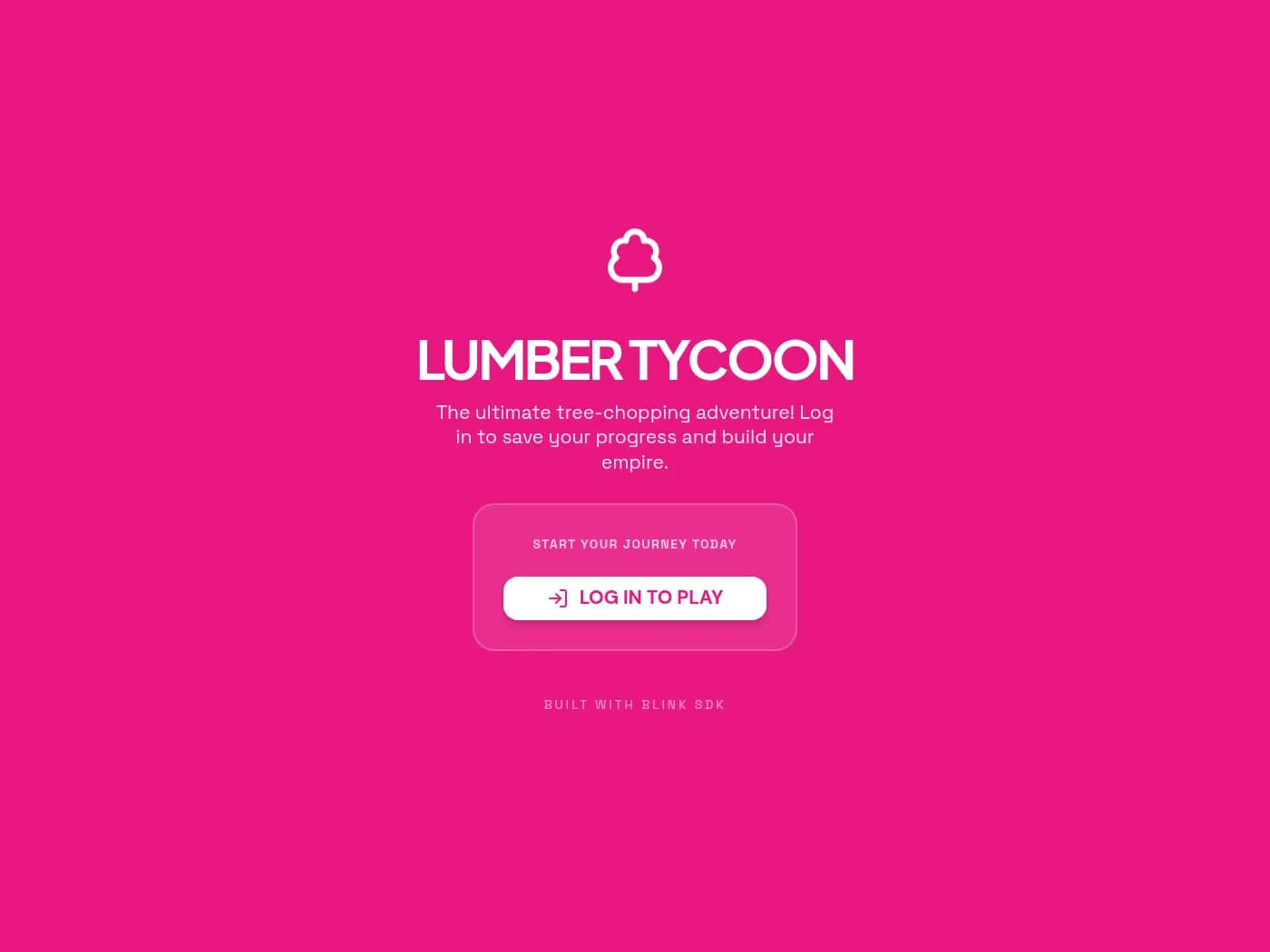 Roblox Lumber Tycoon