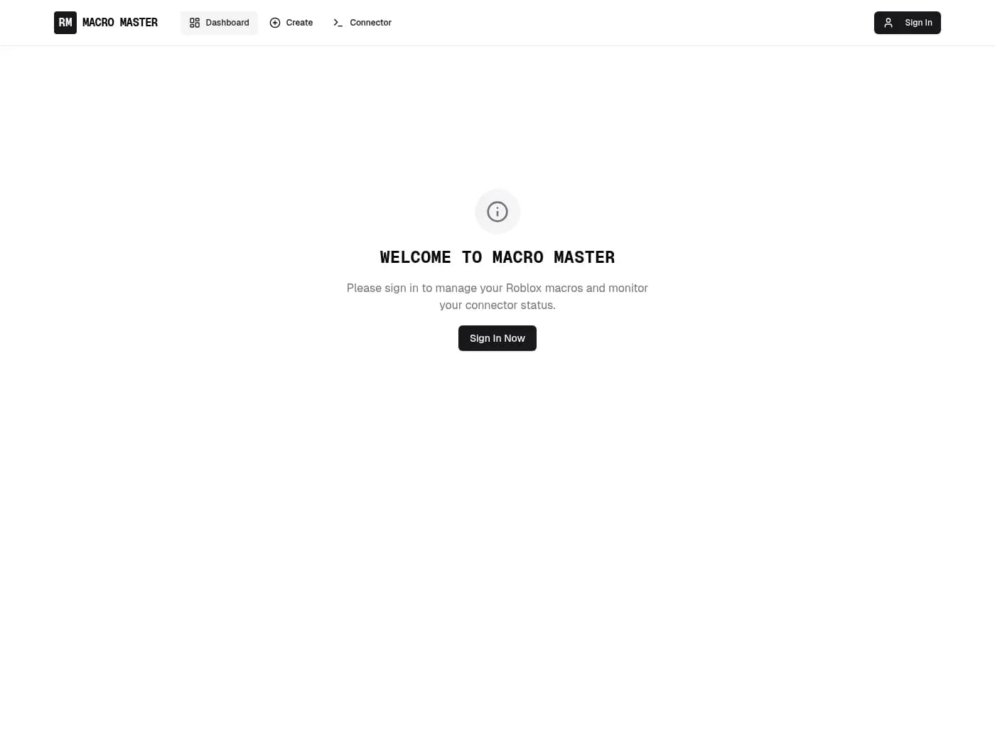 Roblox Macro Master