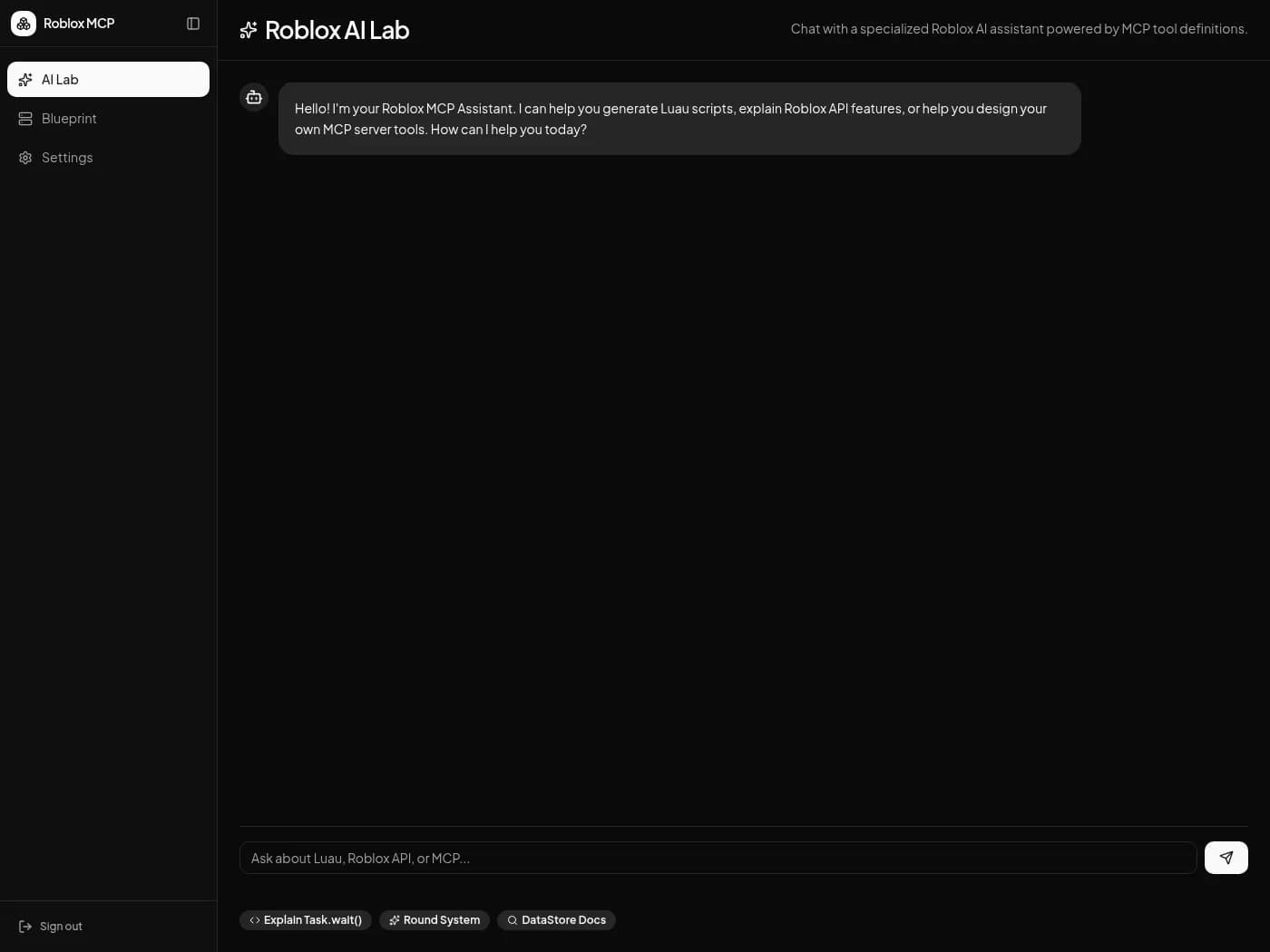 Roblox MCP Connect