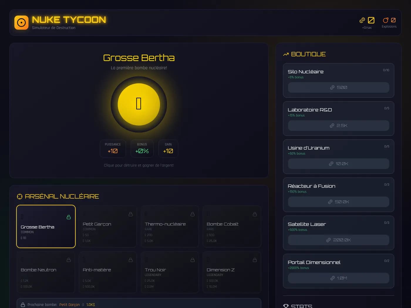 Nuke Tycoon Simulator
