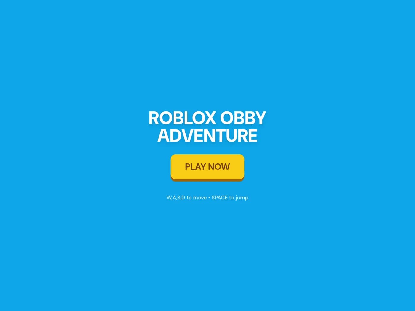 Roblox Obby Adventure