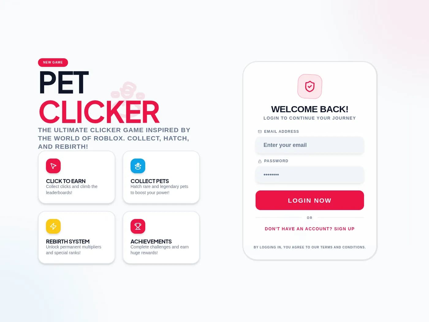 Roblox Pet Clicker