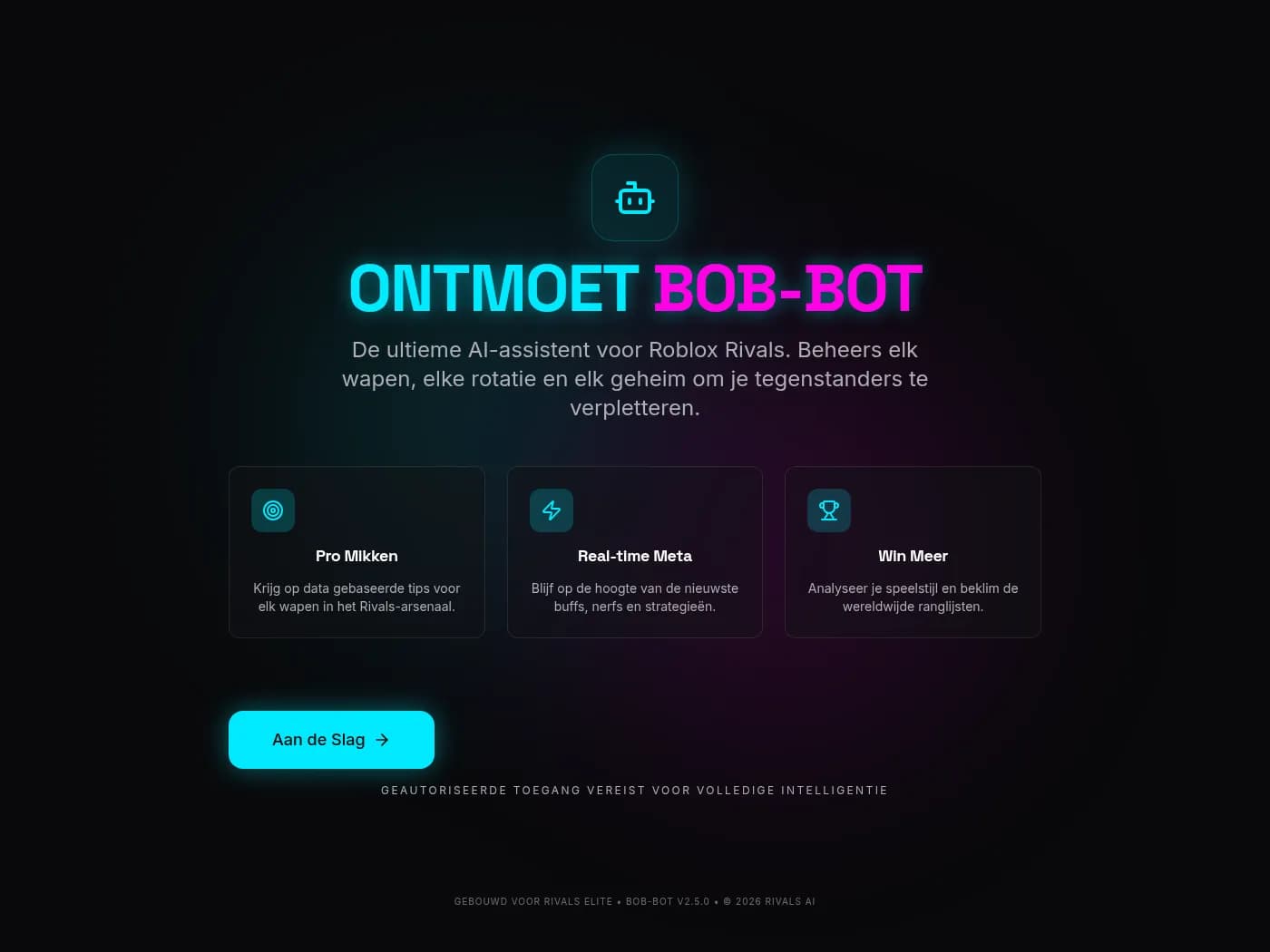 Rivals AI - BobBot
