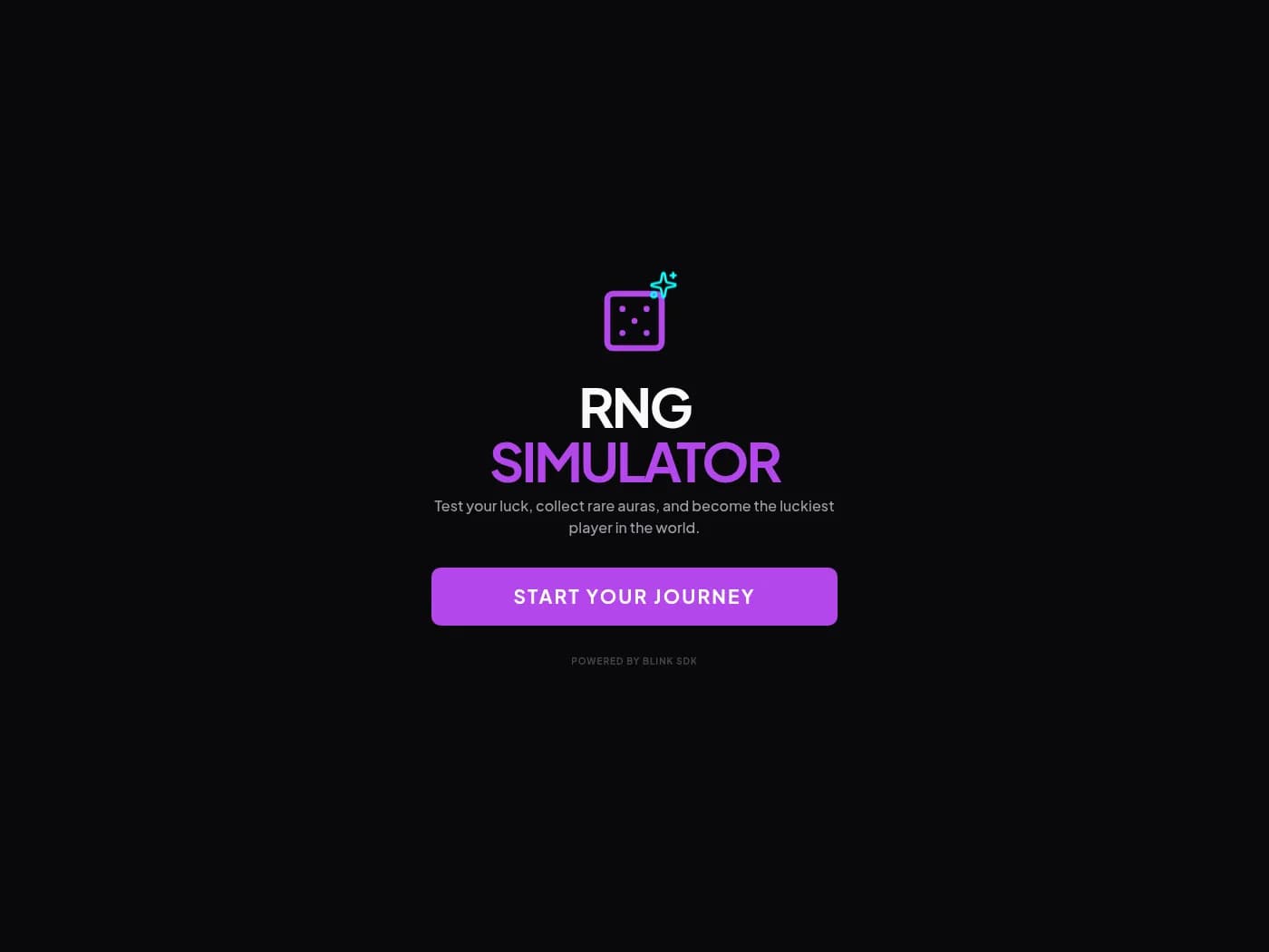 Roblox RNG Simulator