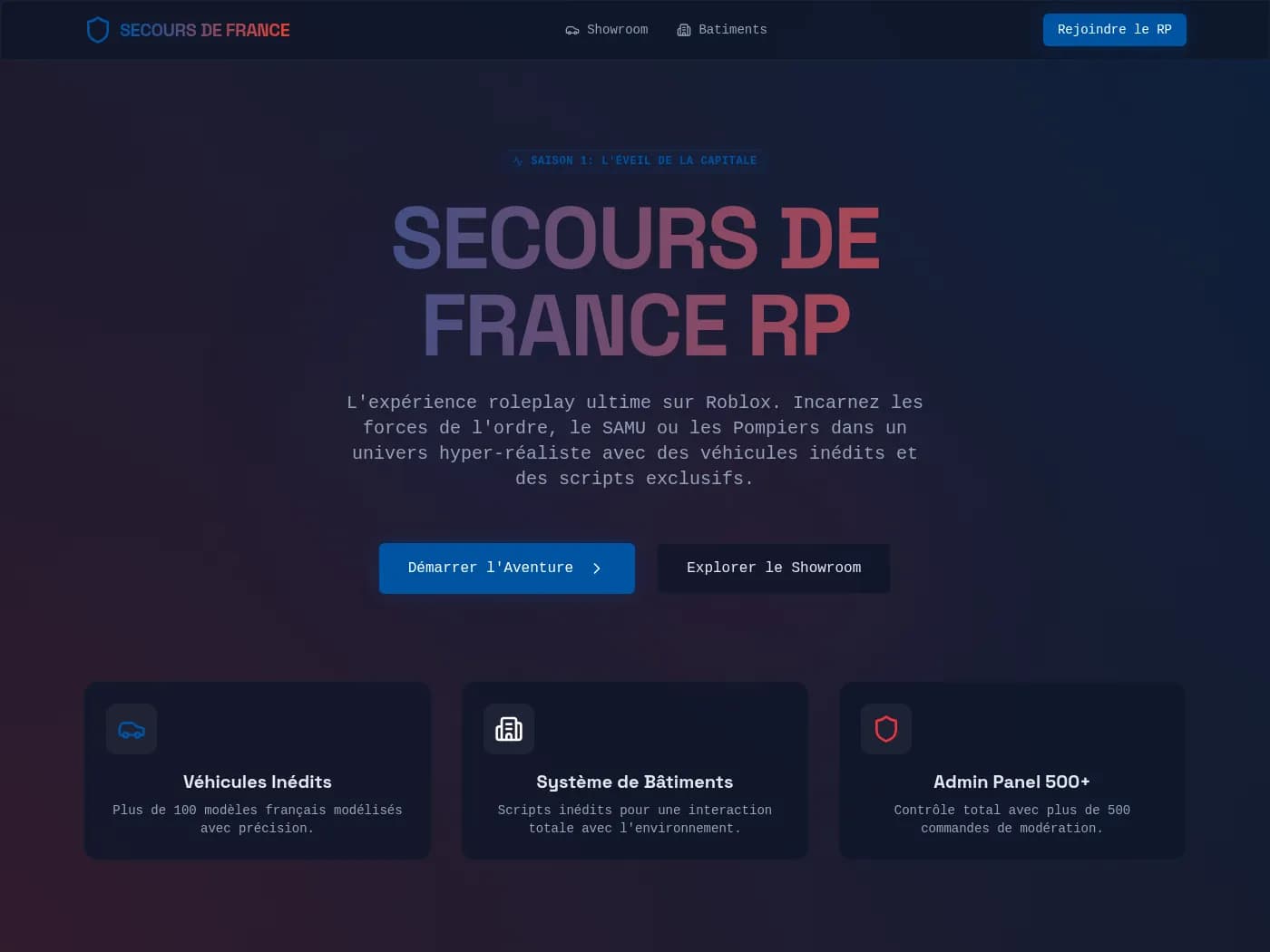 Secours de France RP Game