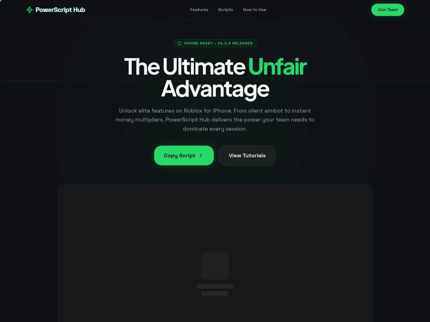 Roblox PowerScript Hub