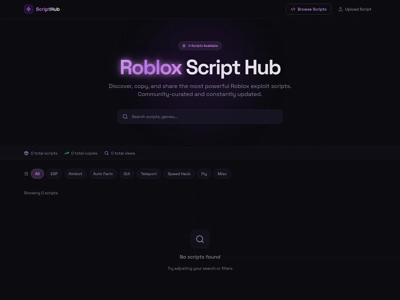 Roblox Script Hub