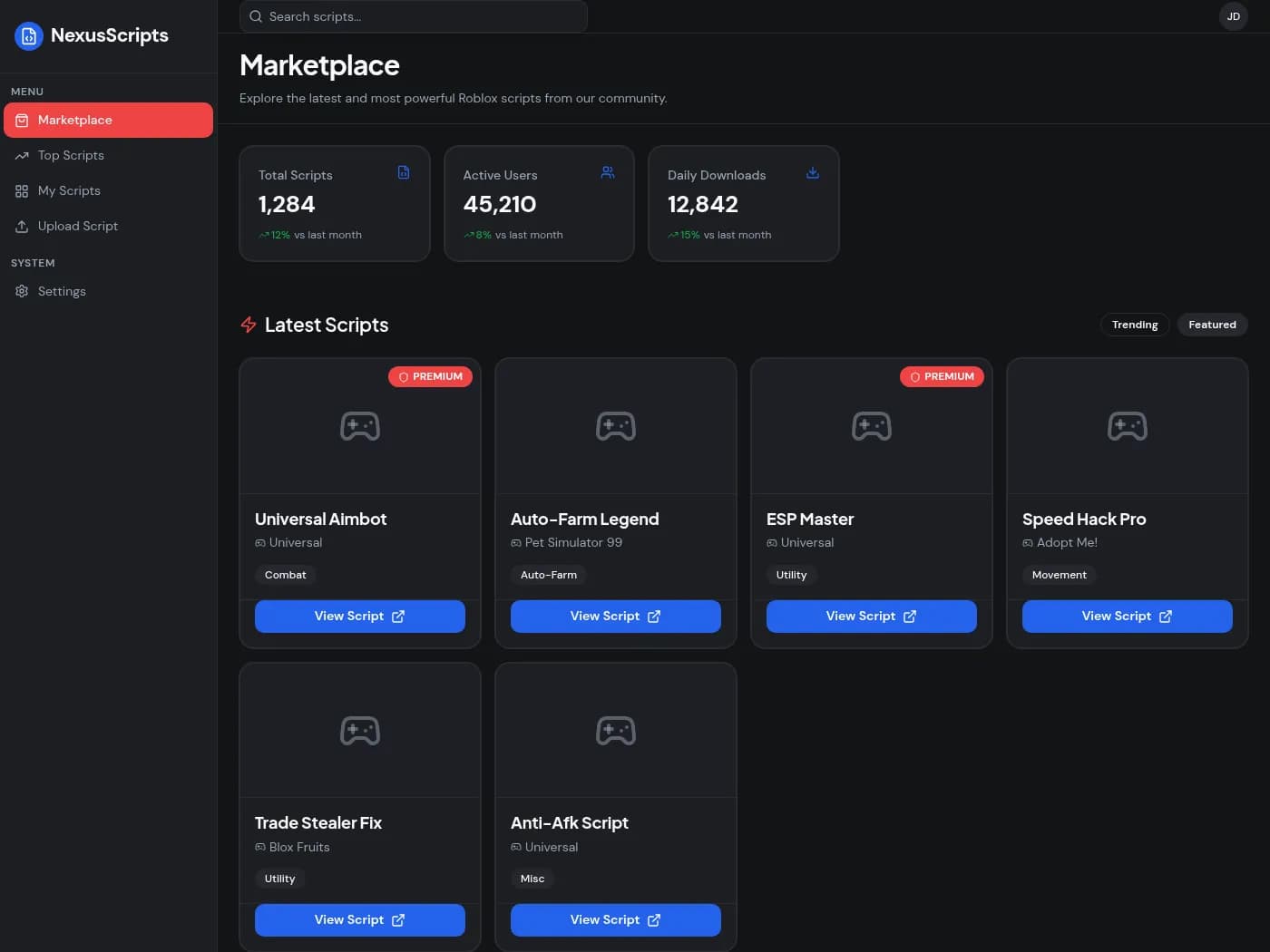 Roblox Script Hub