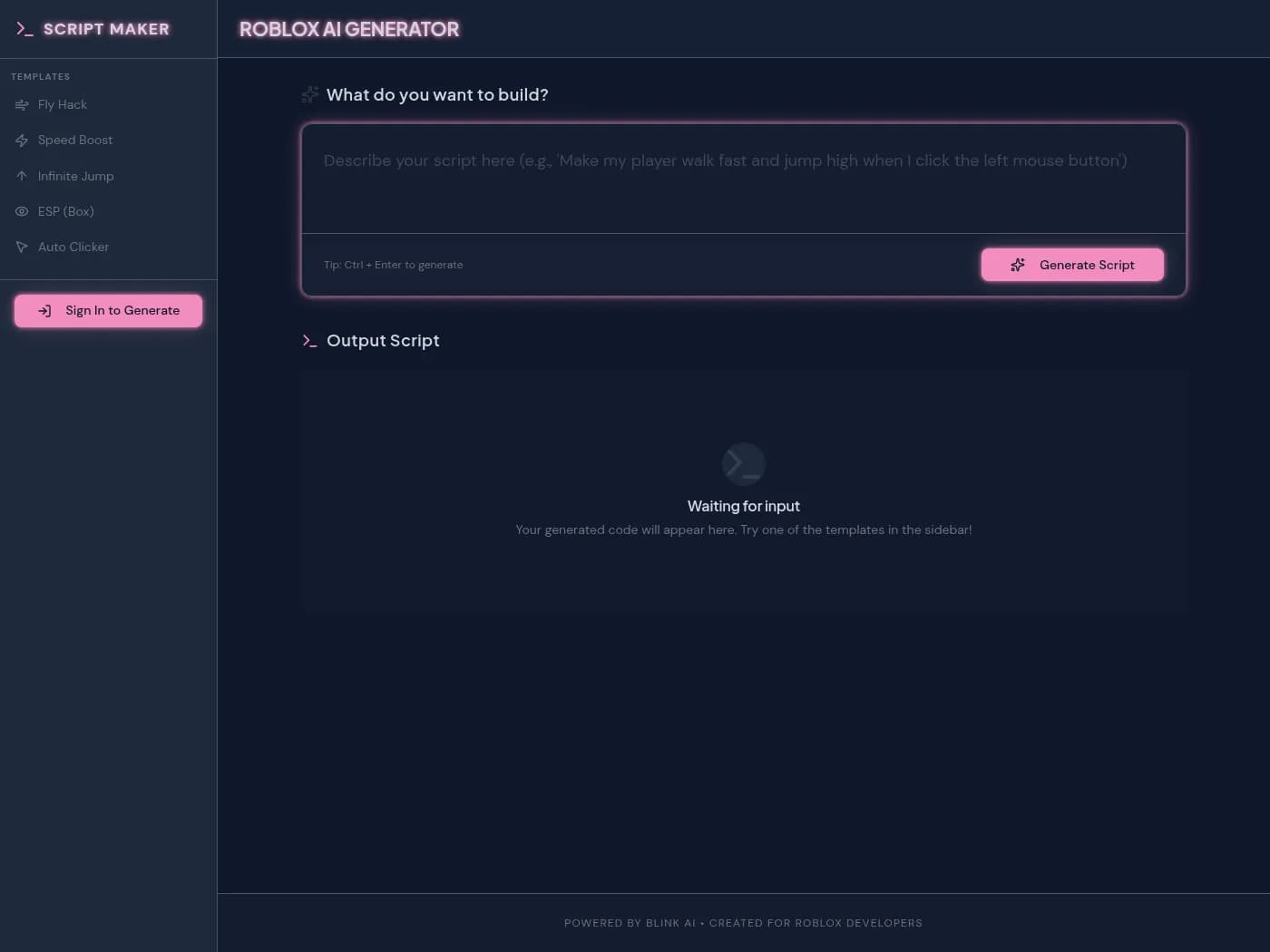 Roblox Script Maker