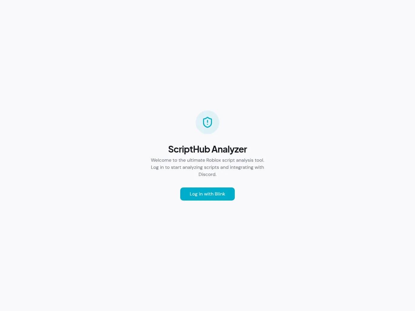 Roblox Script Analyzer