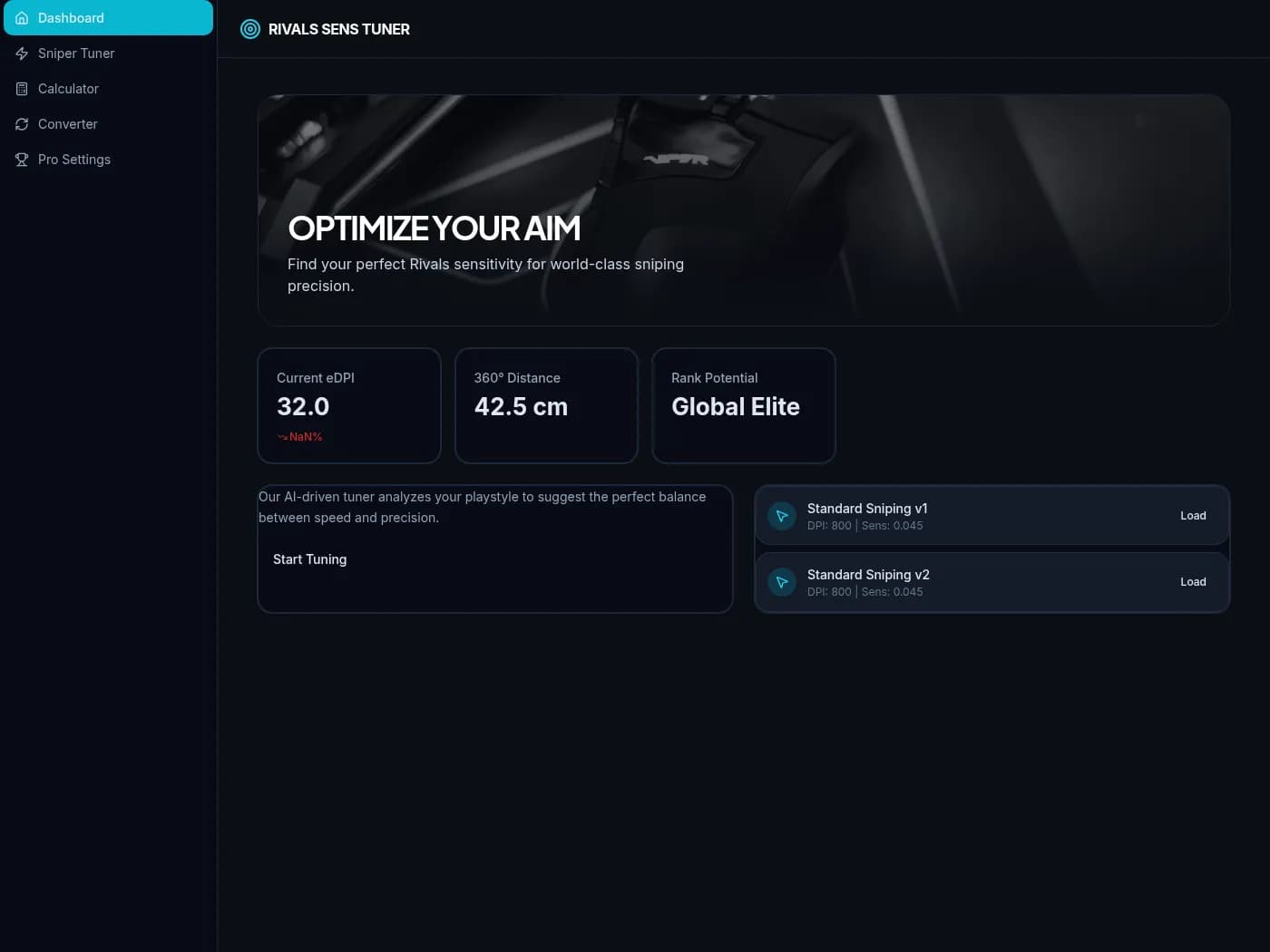 Rivals Sensitivity Tuner