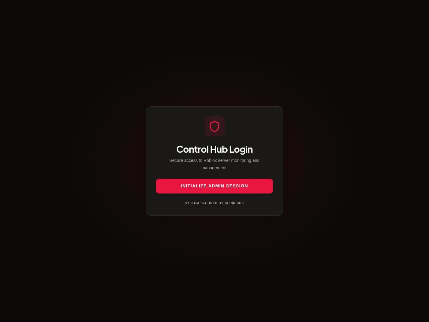 Roblox Server Control Hub