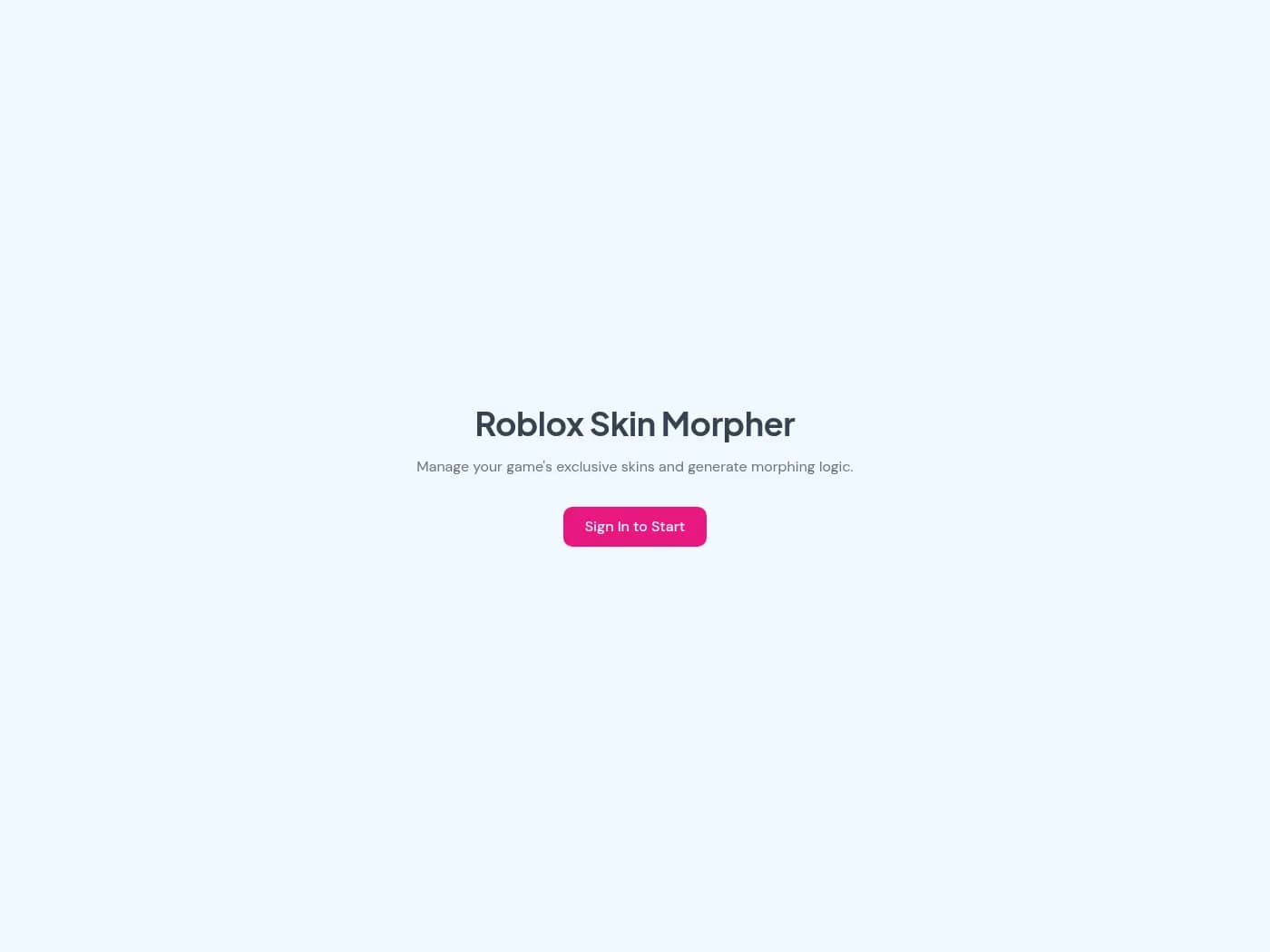 GamePass Skin Morph UI