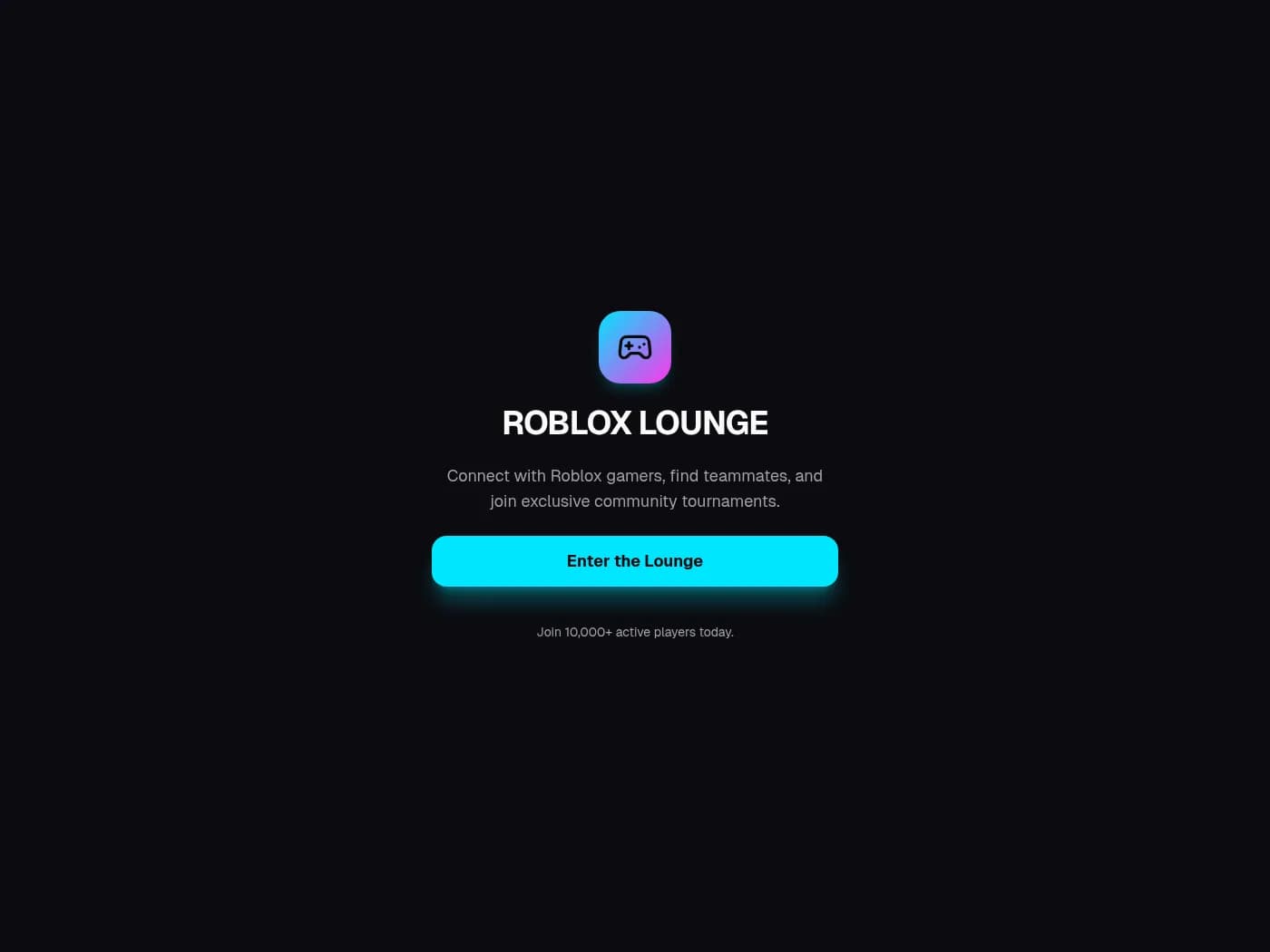 Roblox Social Lounge