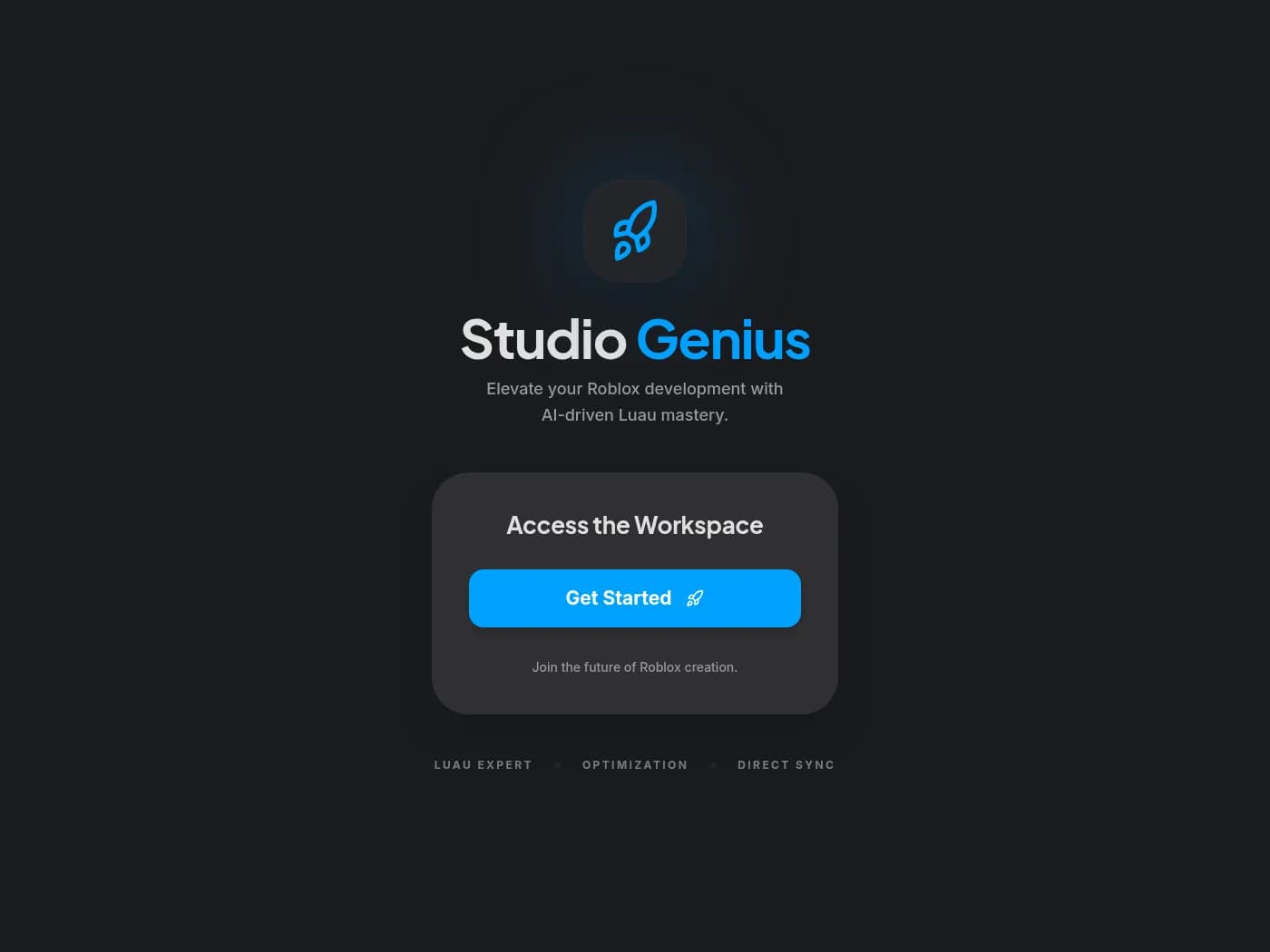 Roblox Studio Genius