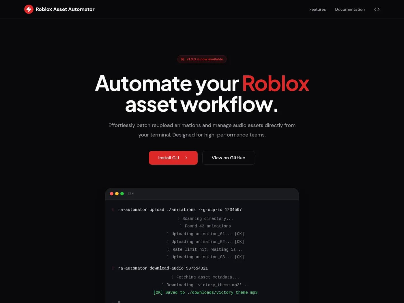 Roblox Asset Automator