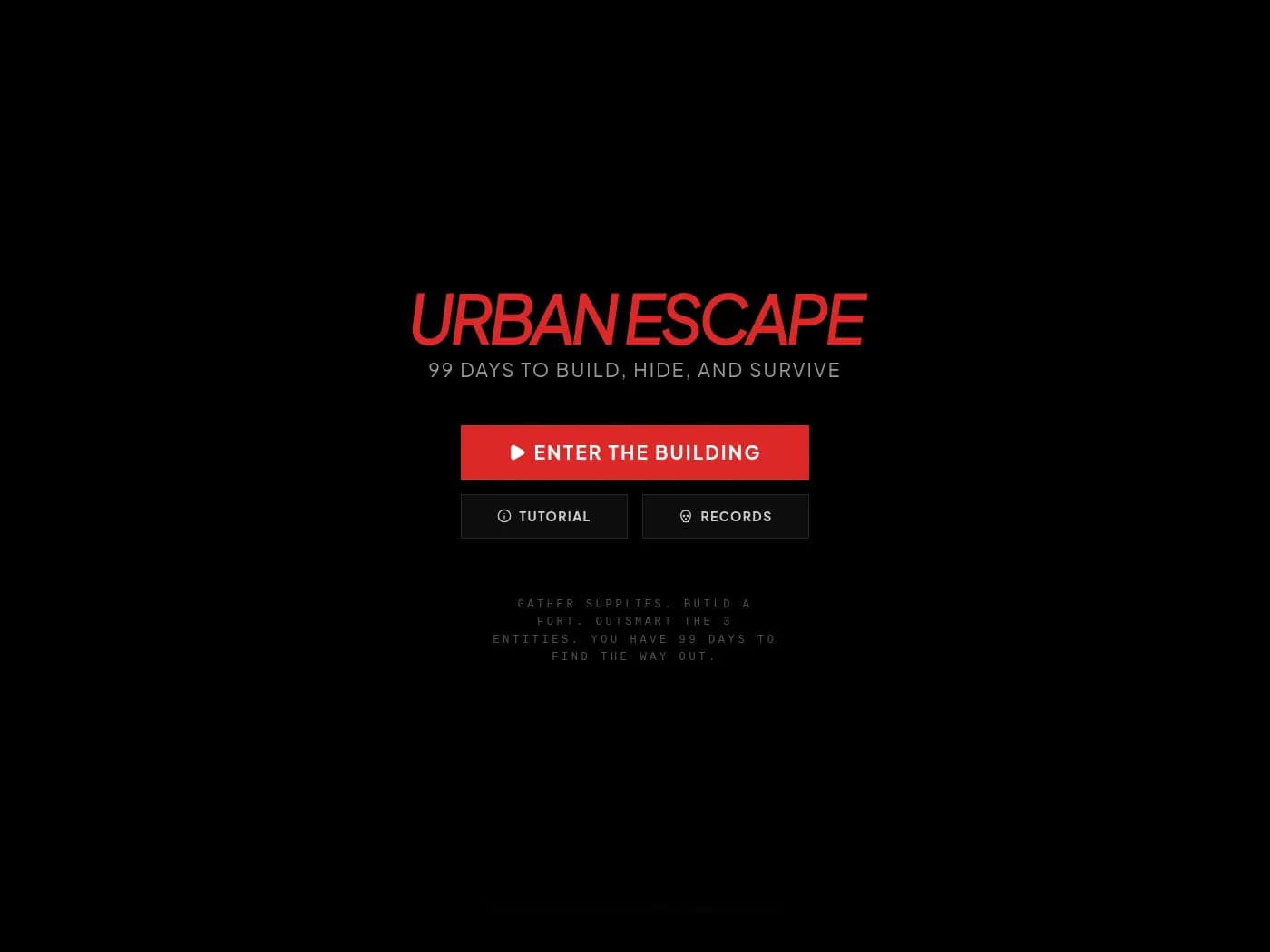 Roblox Urban Escape
