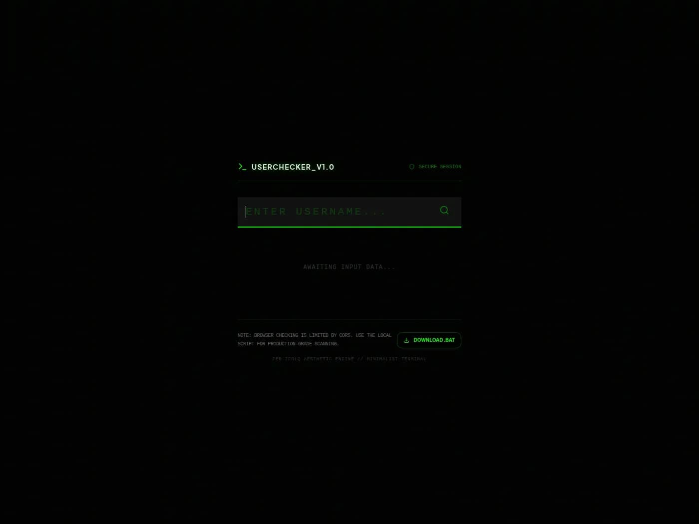 Roblox Username Checker