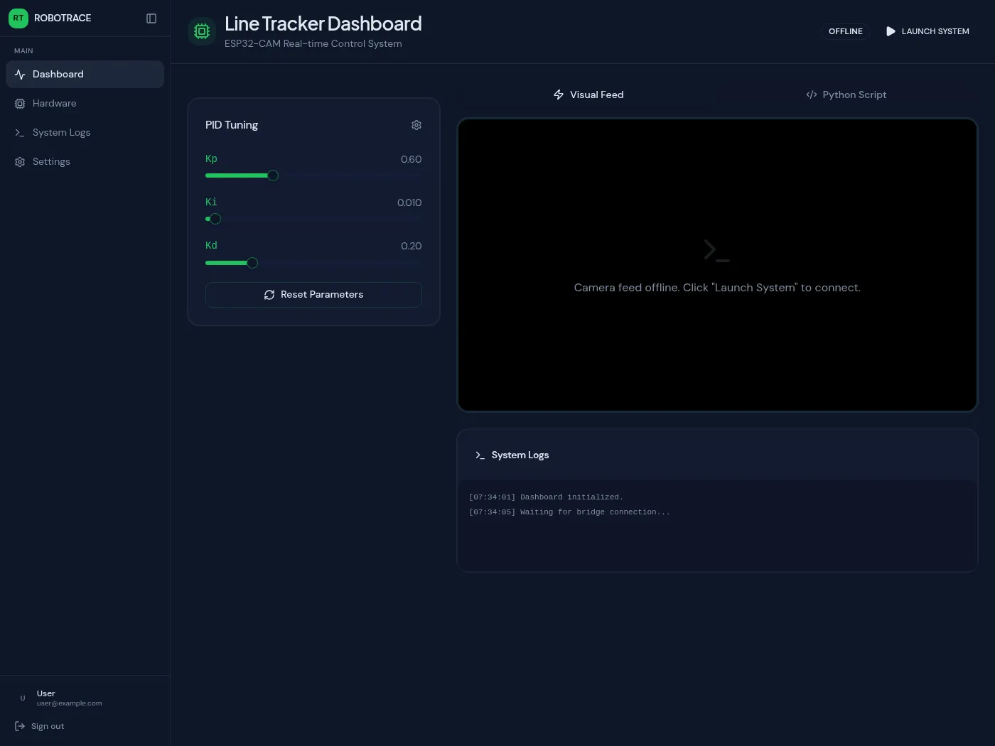 Robo Line Tracker