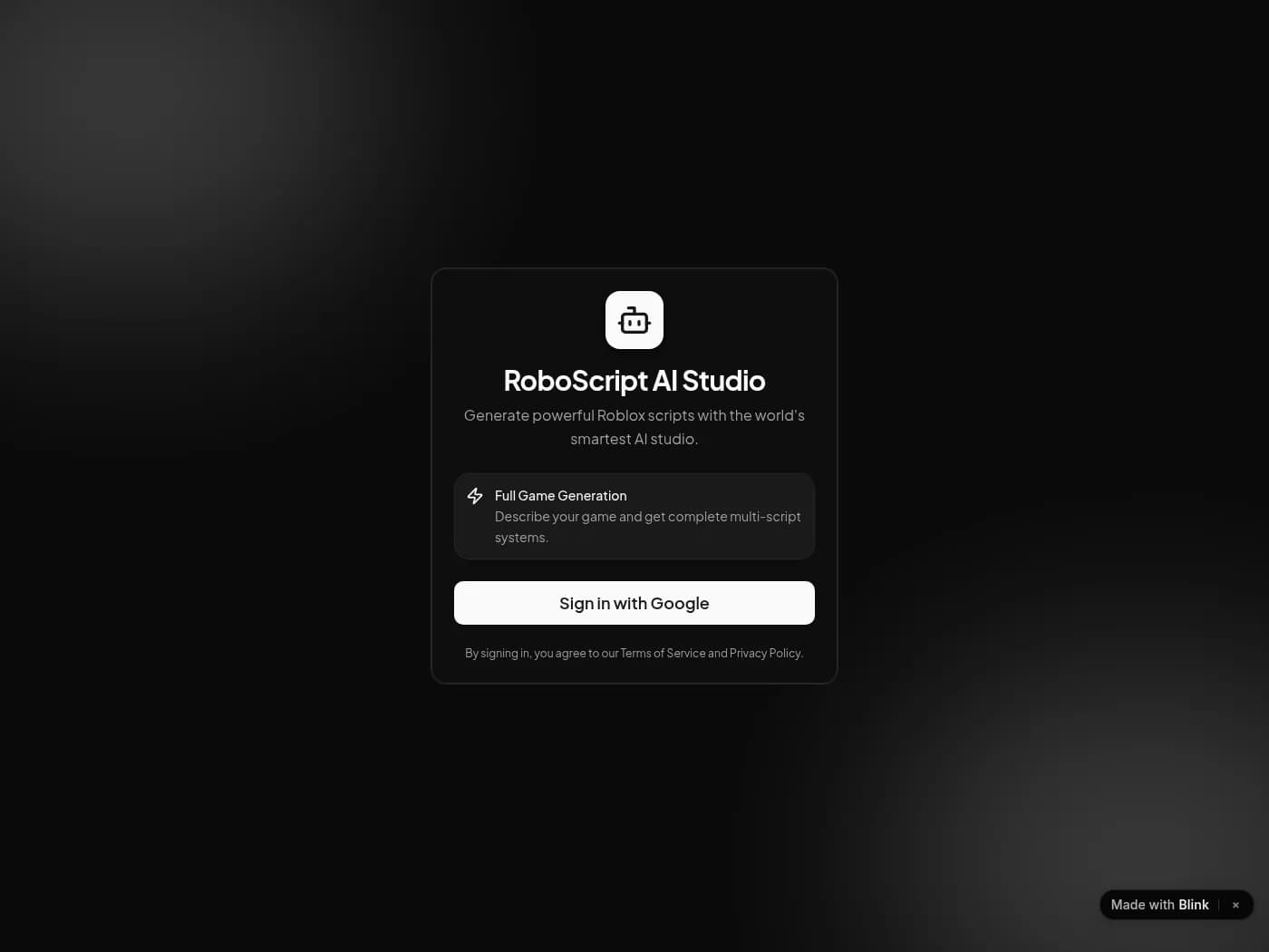 RoboScript AI Studio