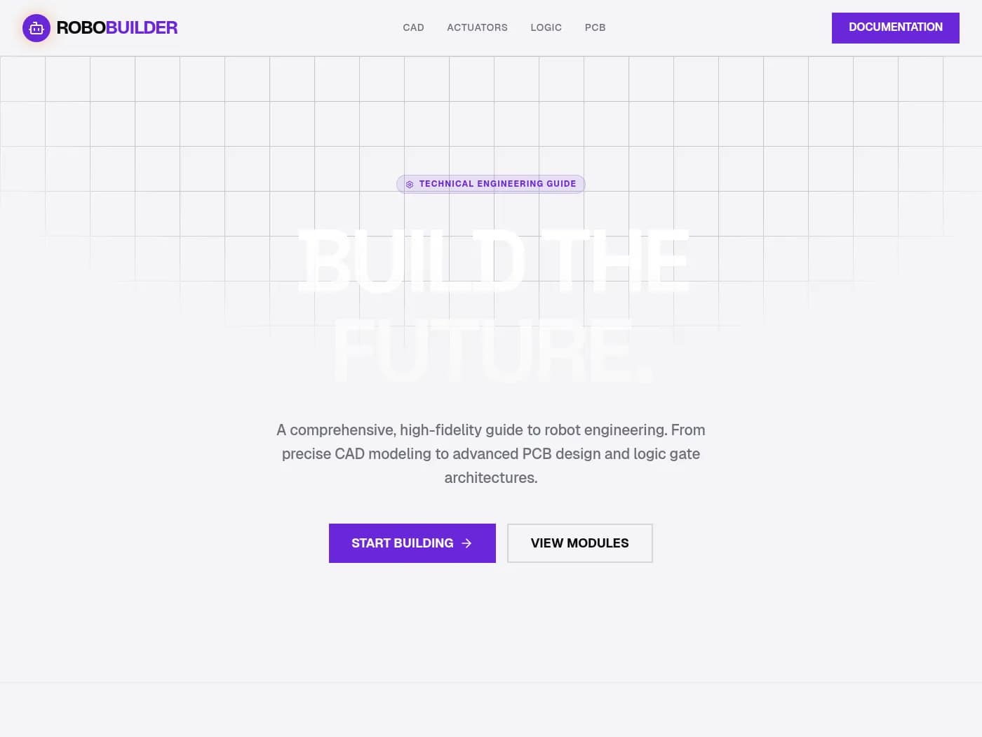 RoboBuilder Guide