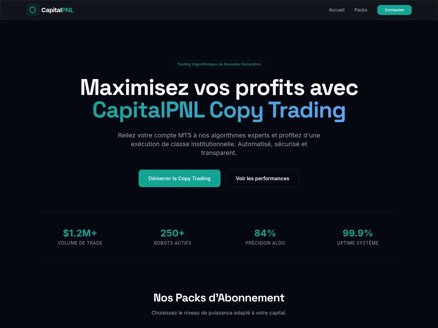 RoboTrade Pack Manager