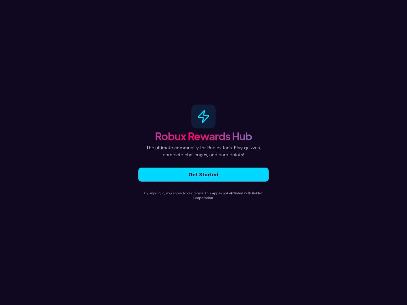 Robux Rewards Hub