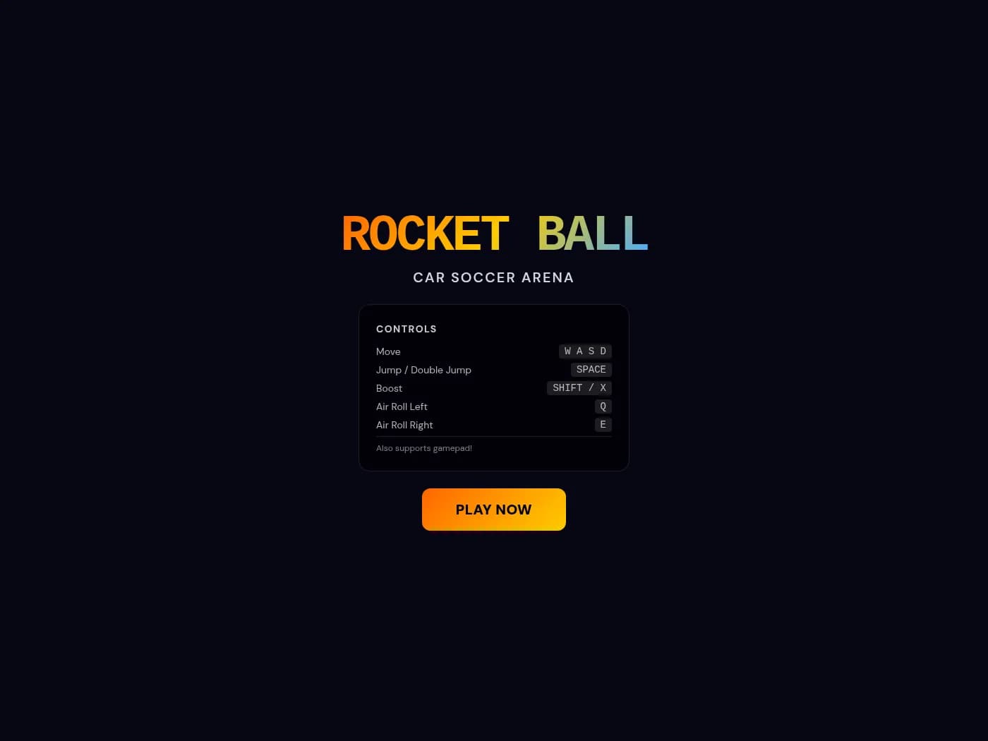 Rocket Car Soccer