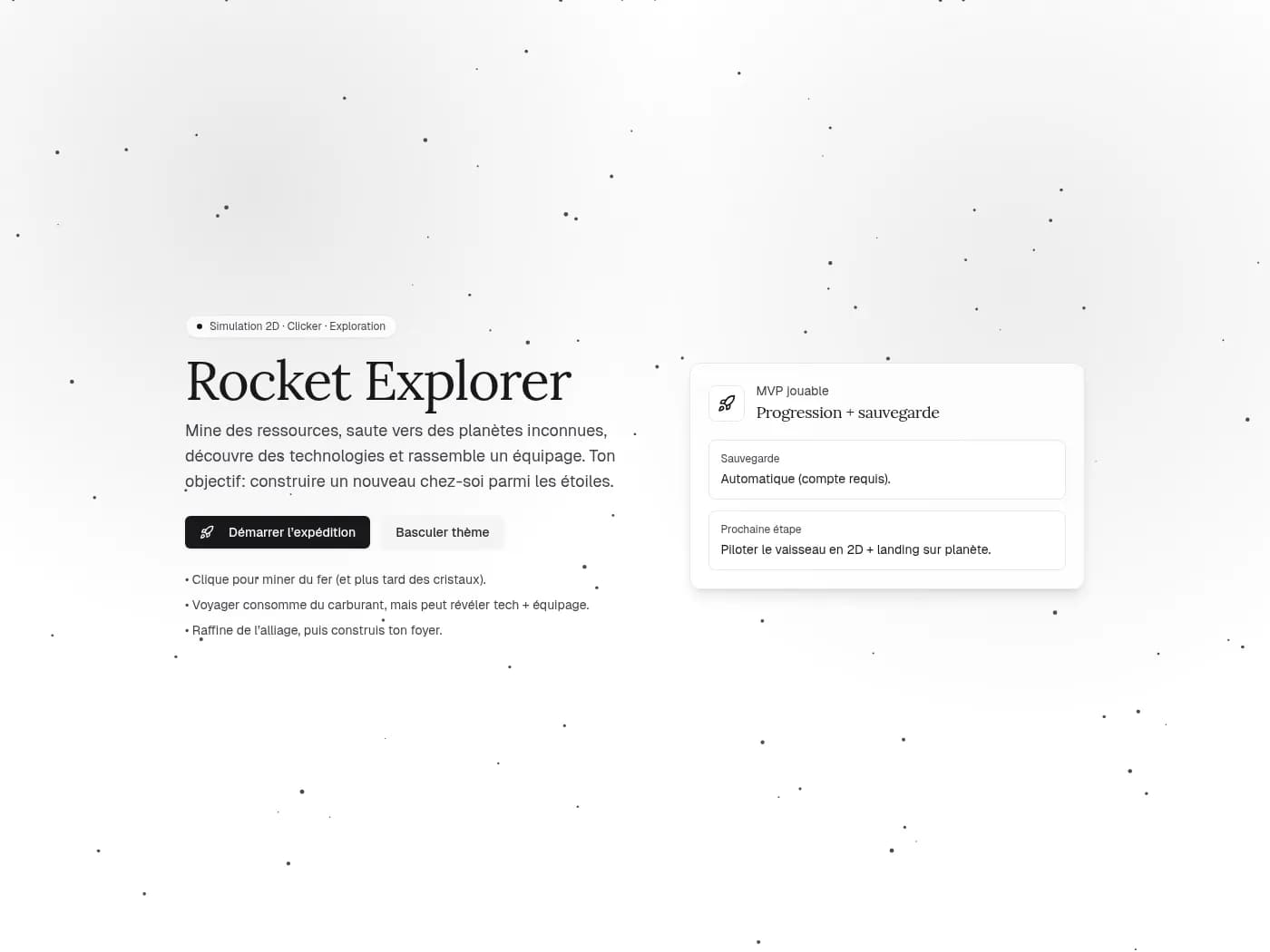 Rocket Explorer