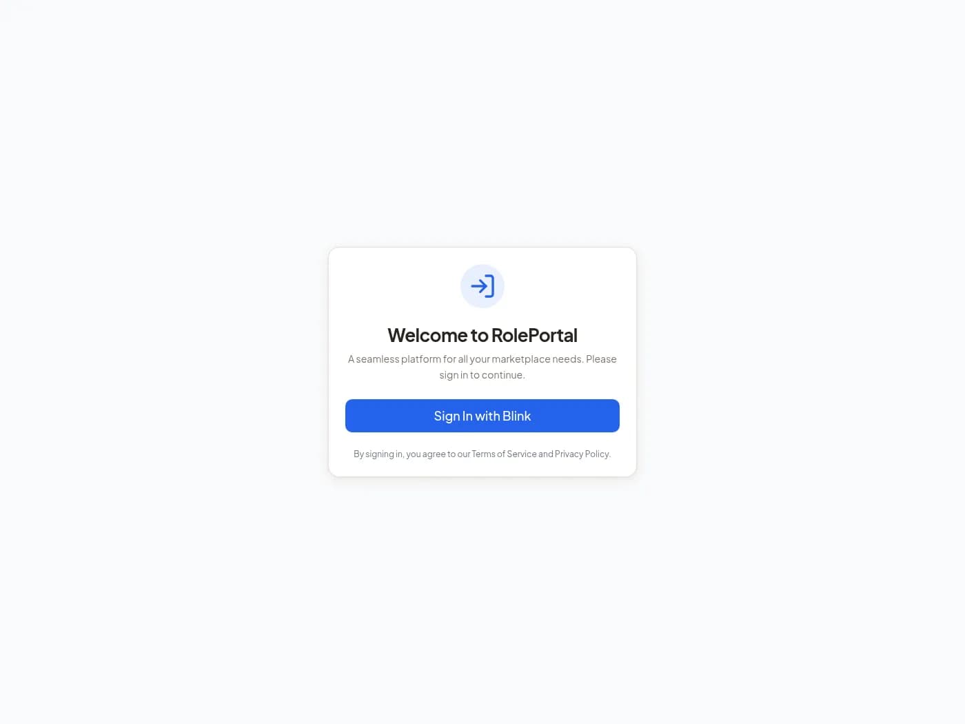 Role-Based Portal Suite