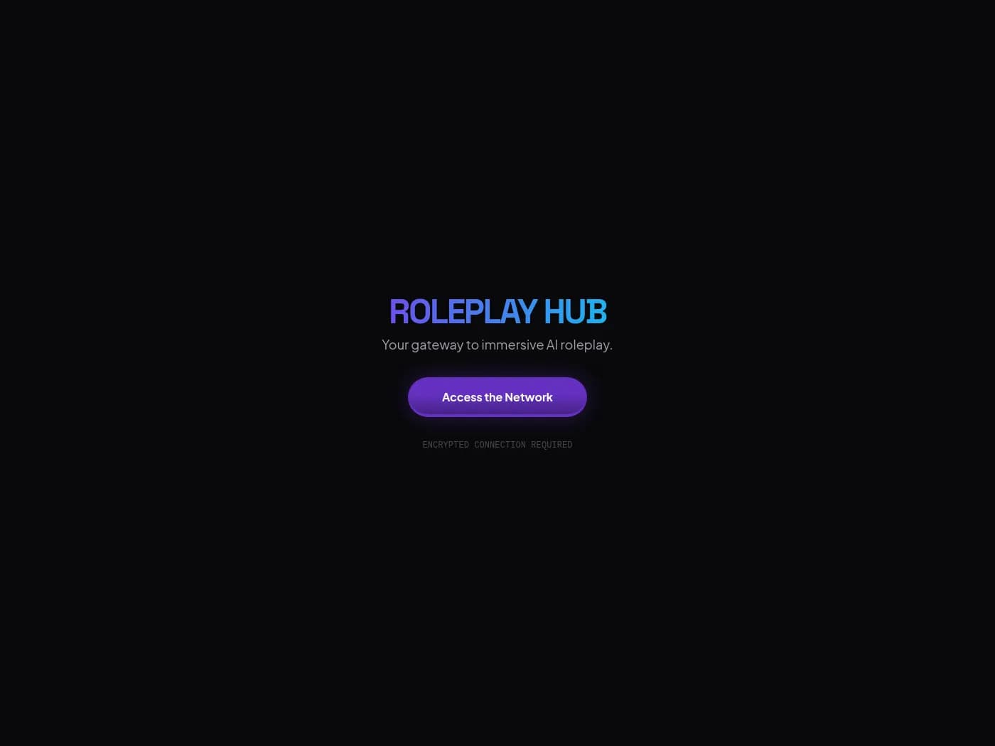 Roleplay AI Chat Hub